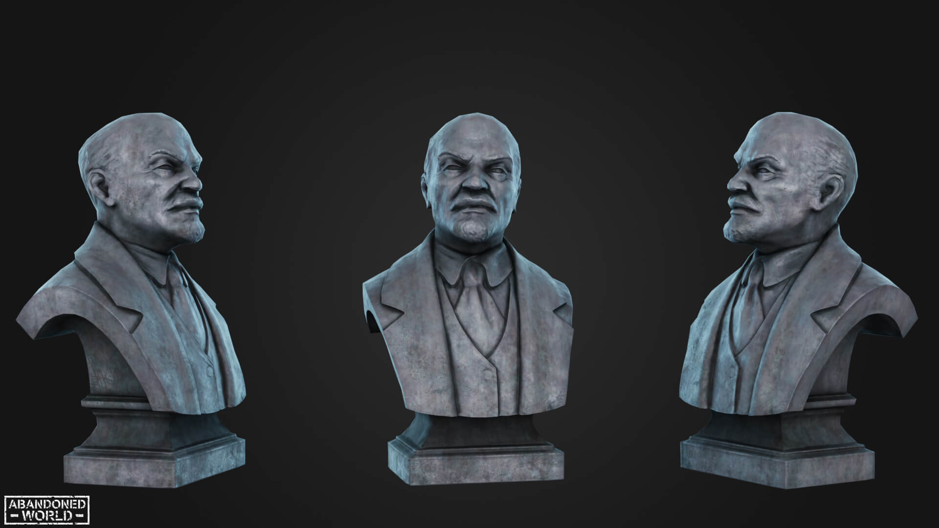 Bust of Lenin - 3D Model by Abandoned World