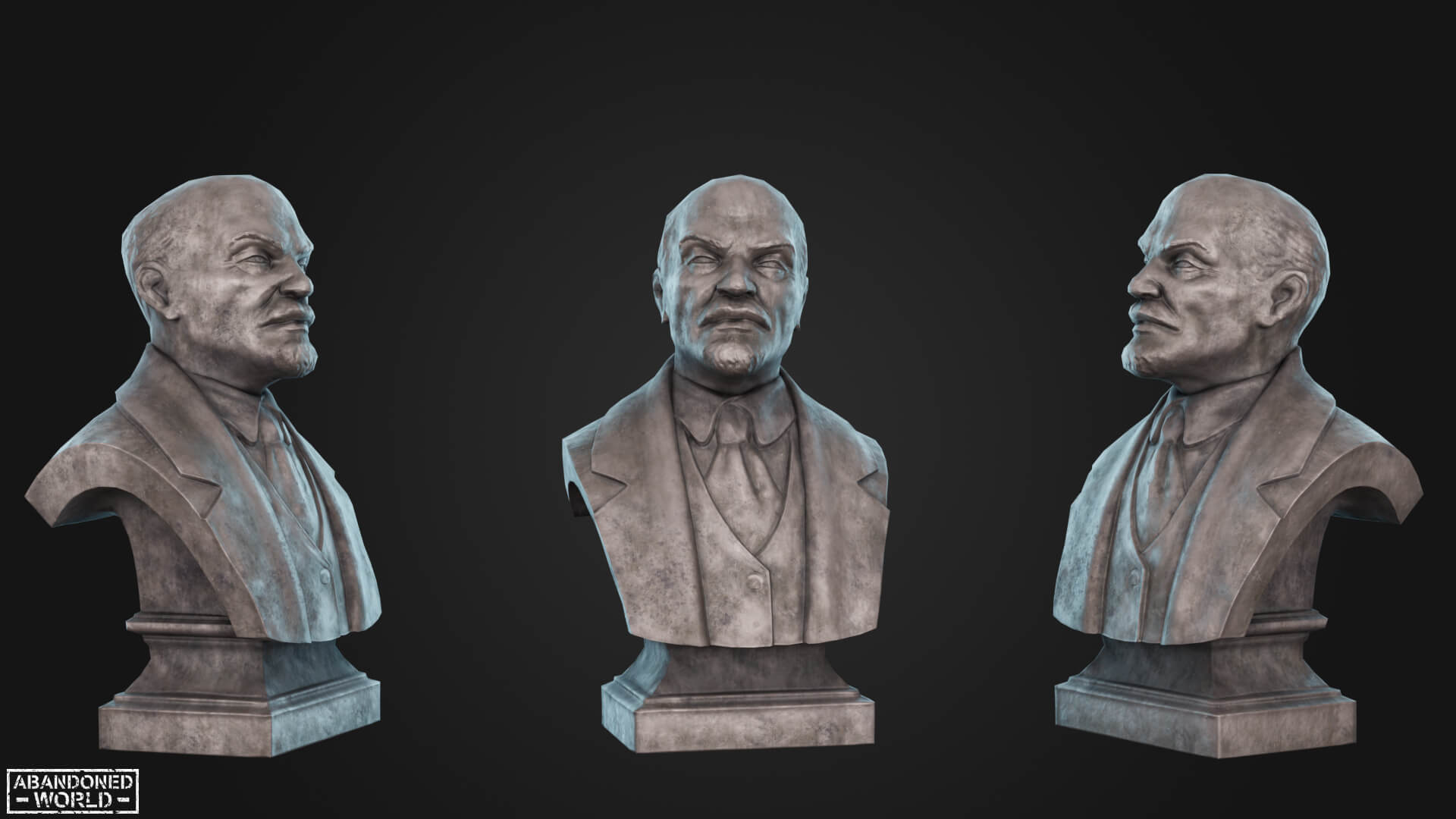 Bust of Lenin - 3D Model by Abandoned World