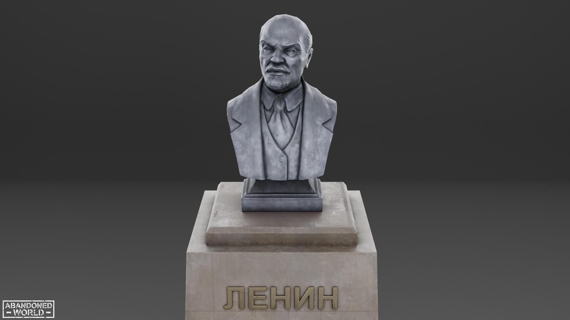 Bust of Lenin - 3D Model by Abandoned World