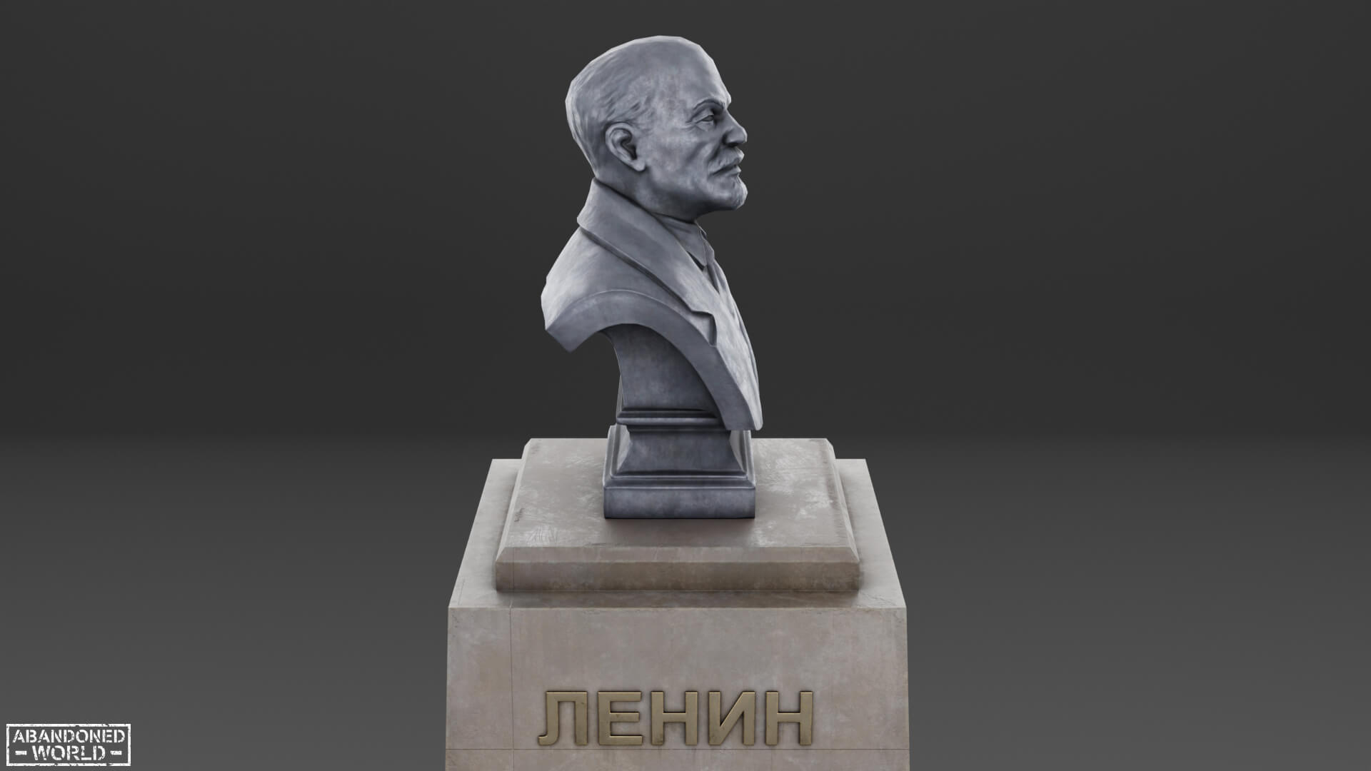Bust of Lenin - 3D Model by Abandoned World
