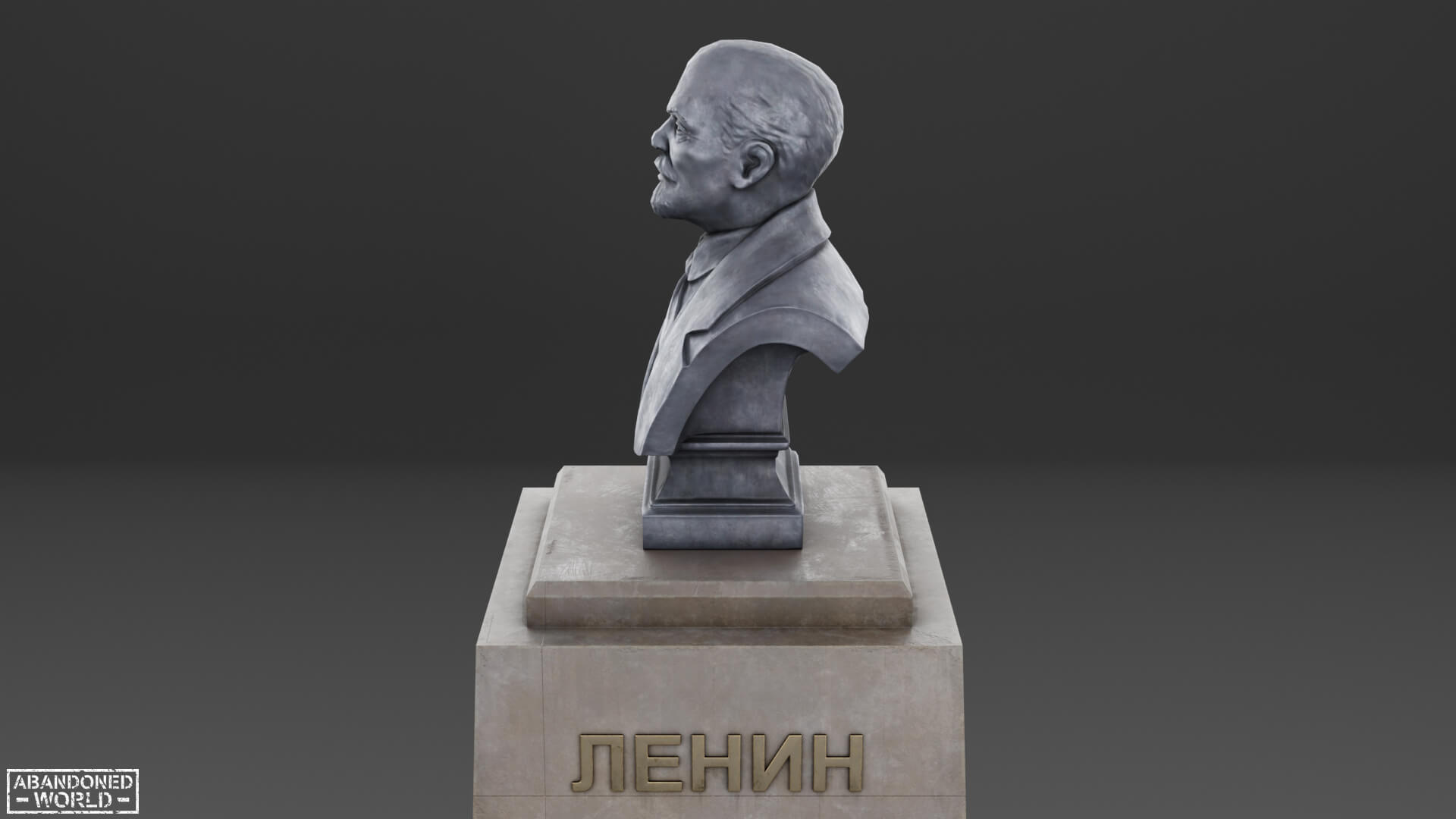 Bust of Lenin - 3D Model by Abandoned World