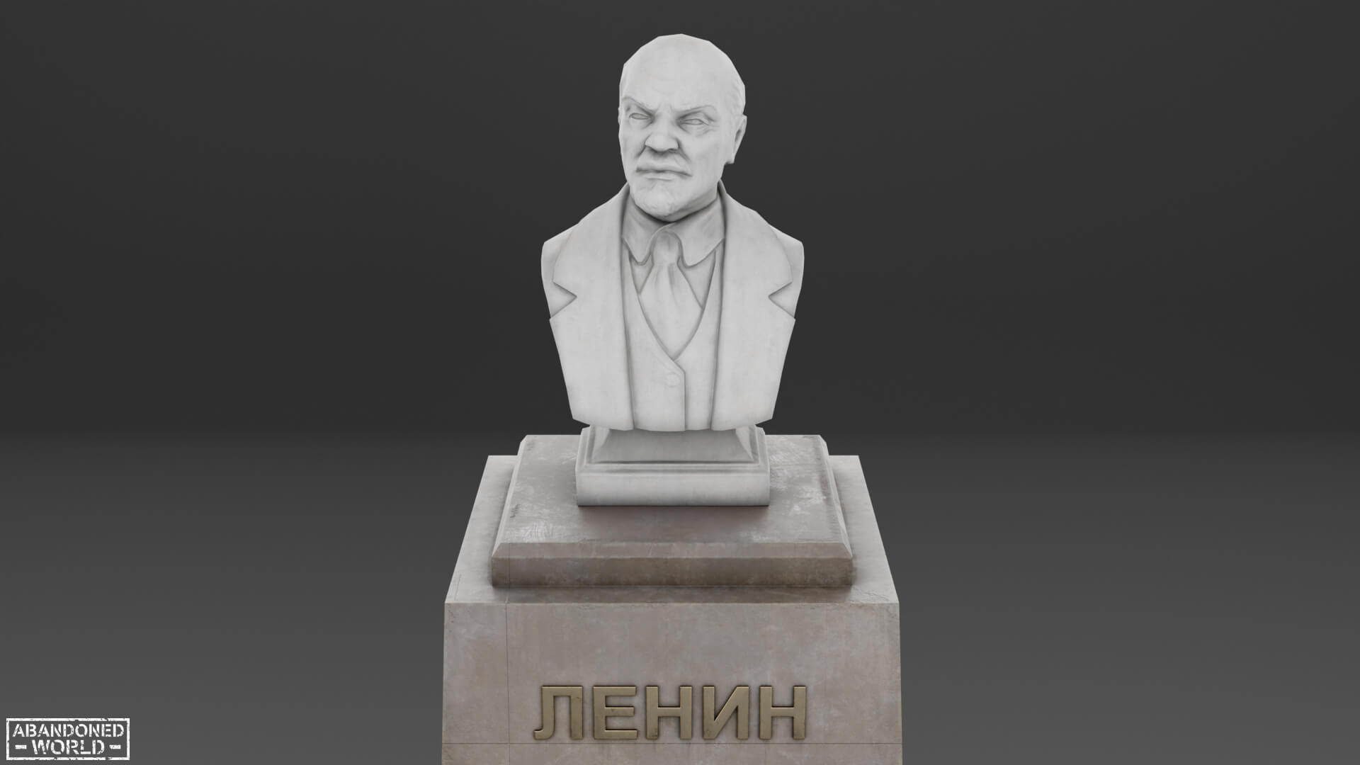 Bust of Lenin - 3D Model by Abandoned World