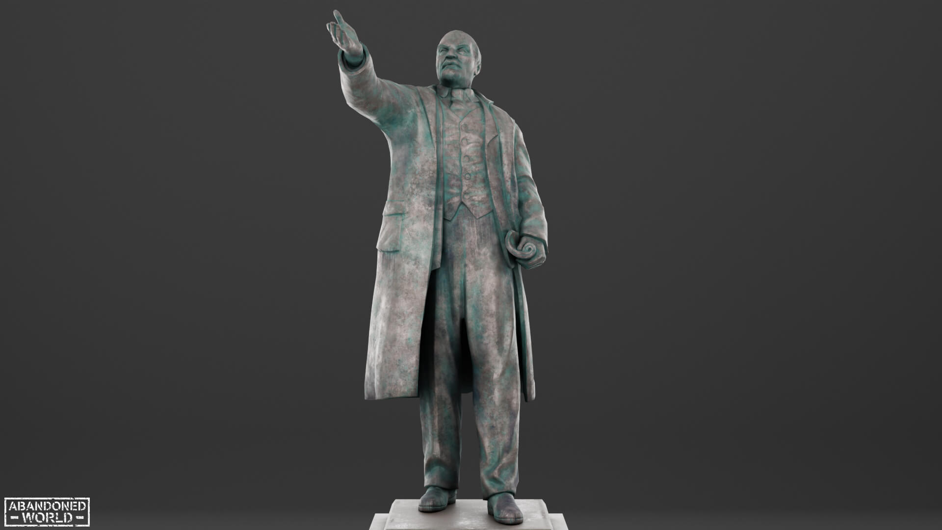 Lenin Statue - 3D Model by Abandoned World