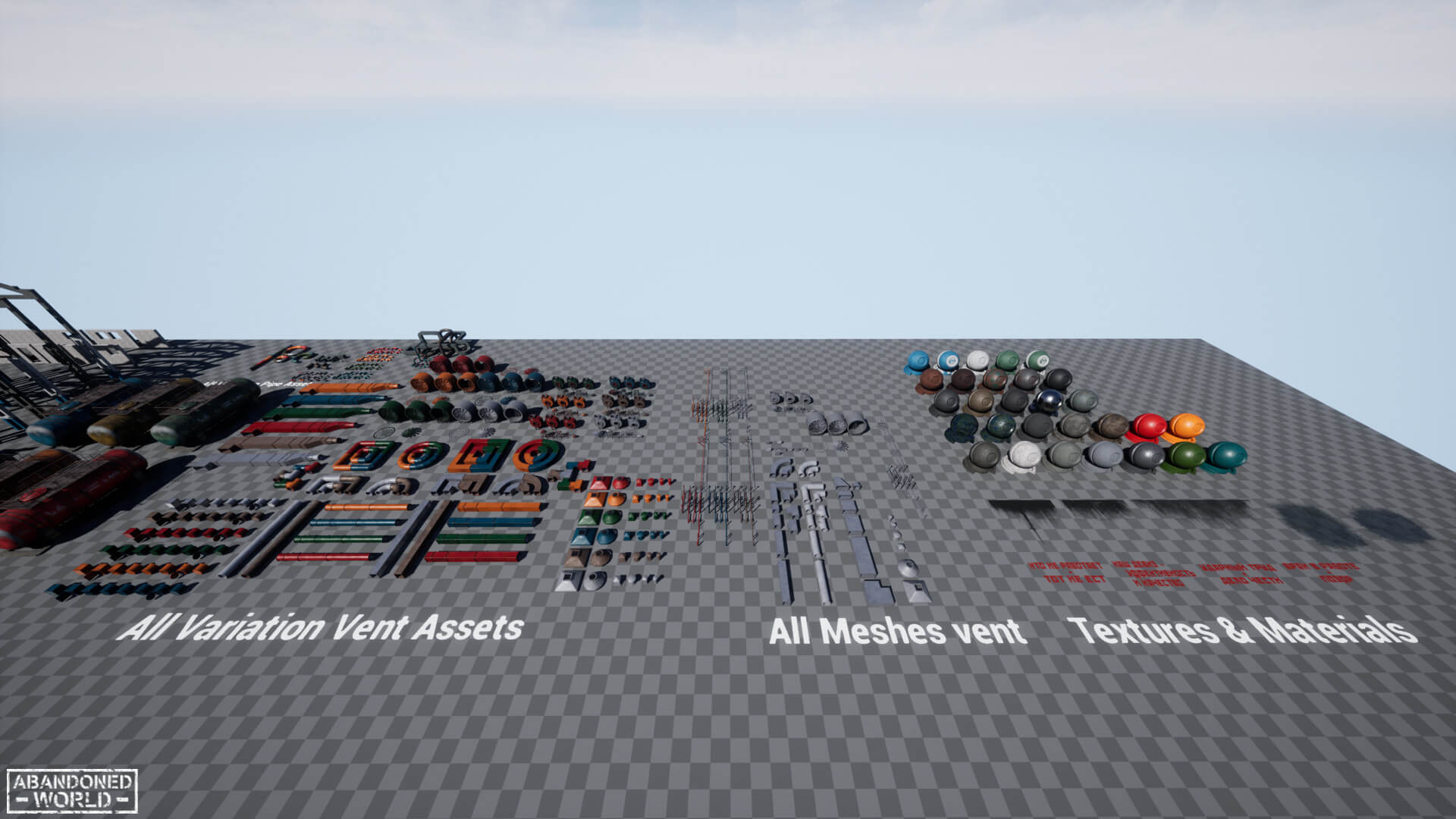 Modular Abandoned Depot for UE4 - 3D Model by Abandoned World