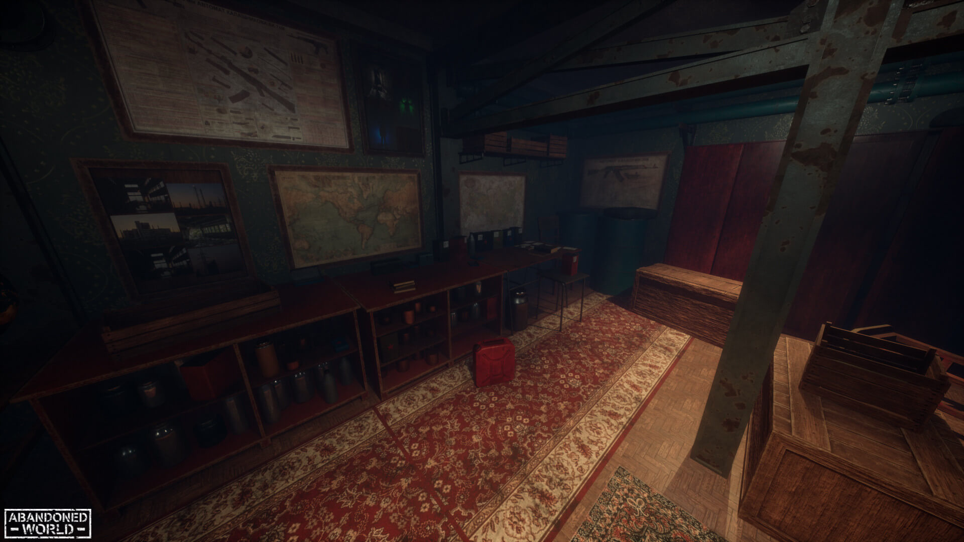 Modular Mini Bunker for UE4 - 3D Model by Abandoned World