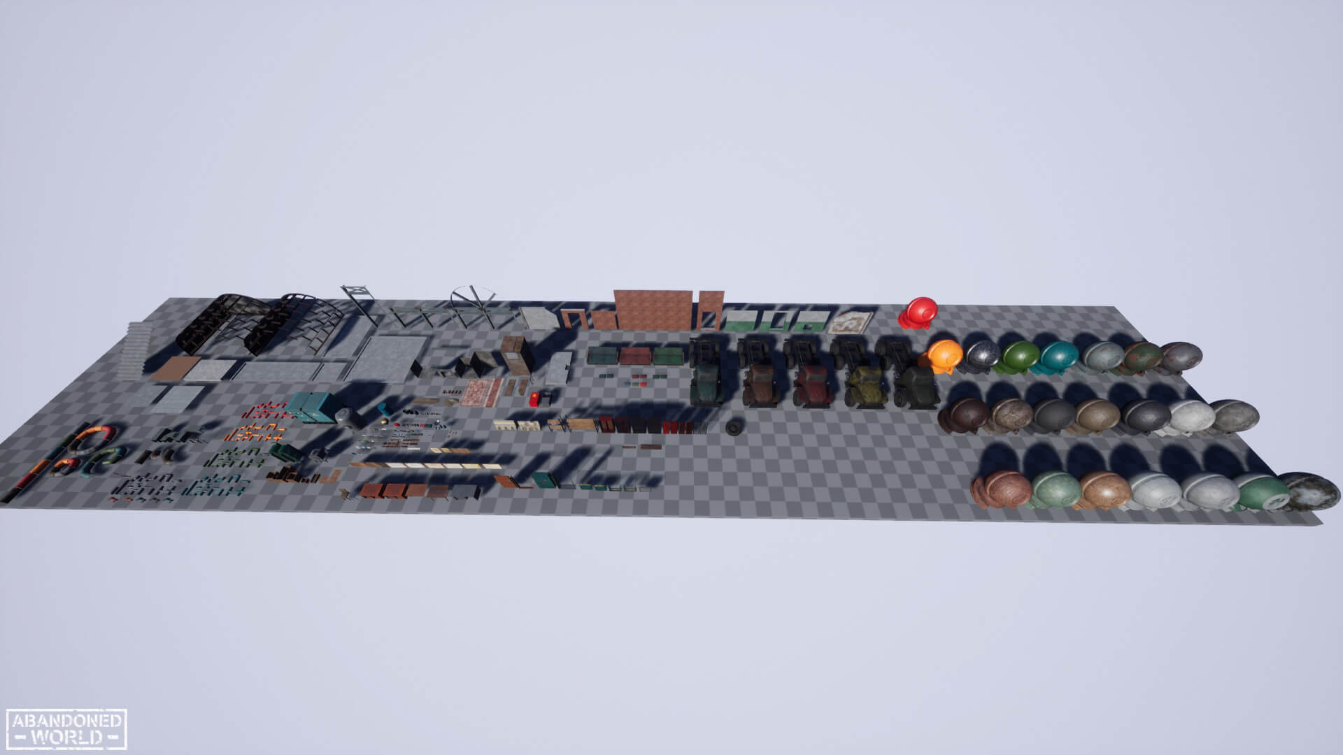 Modular Mini Bunker for UE4 - 3D Model by Abandoned World