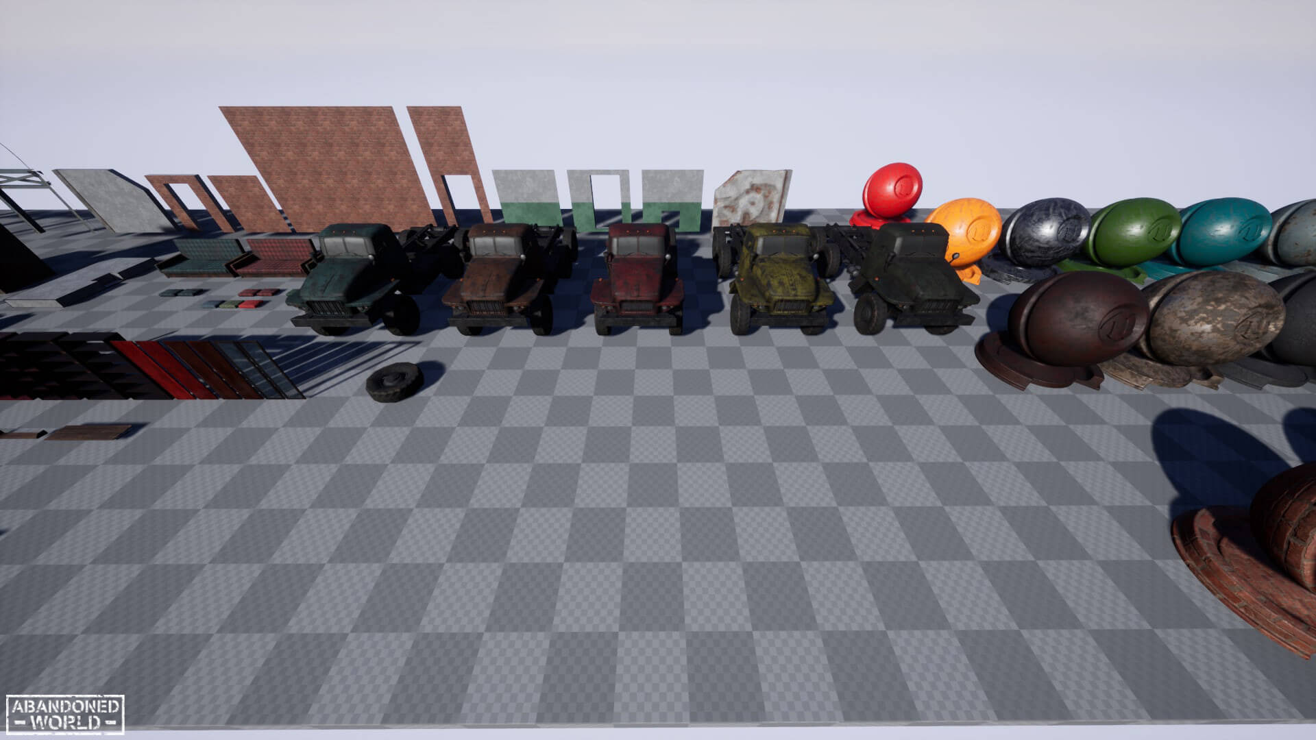 Modular Mini Bunker for UE - 3D Model by Abandoned World