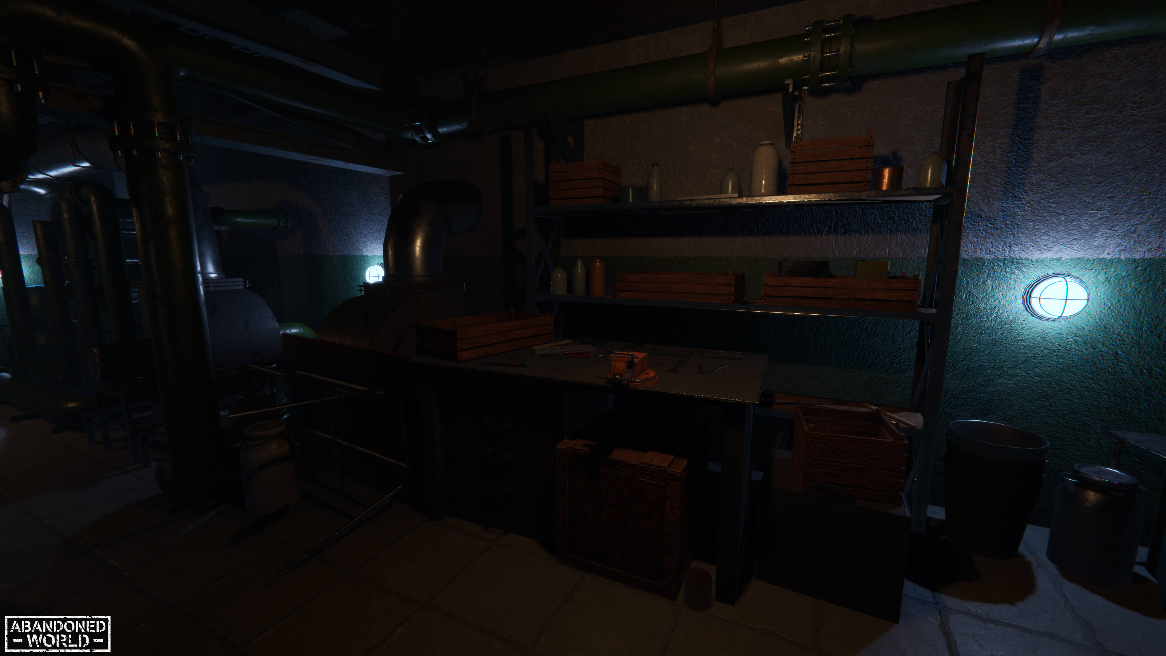 Modular Mini Bunker For Unity - 3D Model by Abandoned World