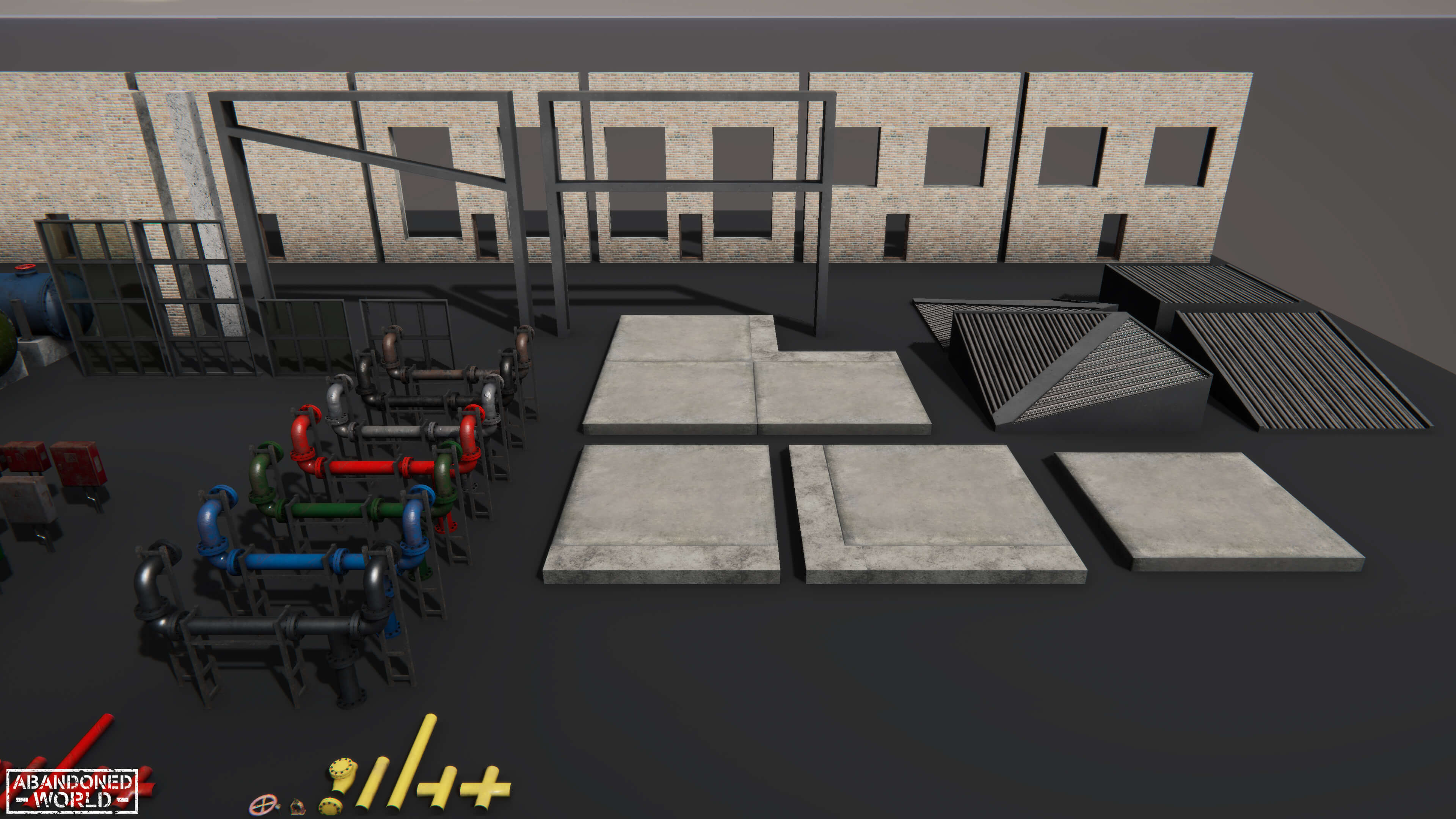 Modular Pumping Station for UE & Unity by Abandoned World