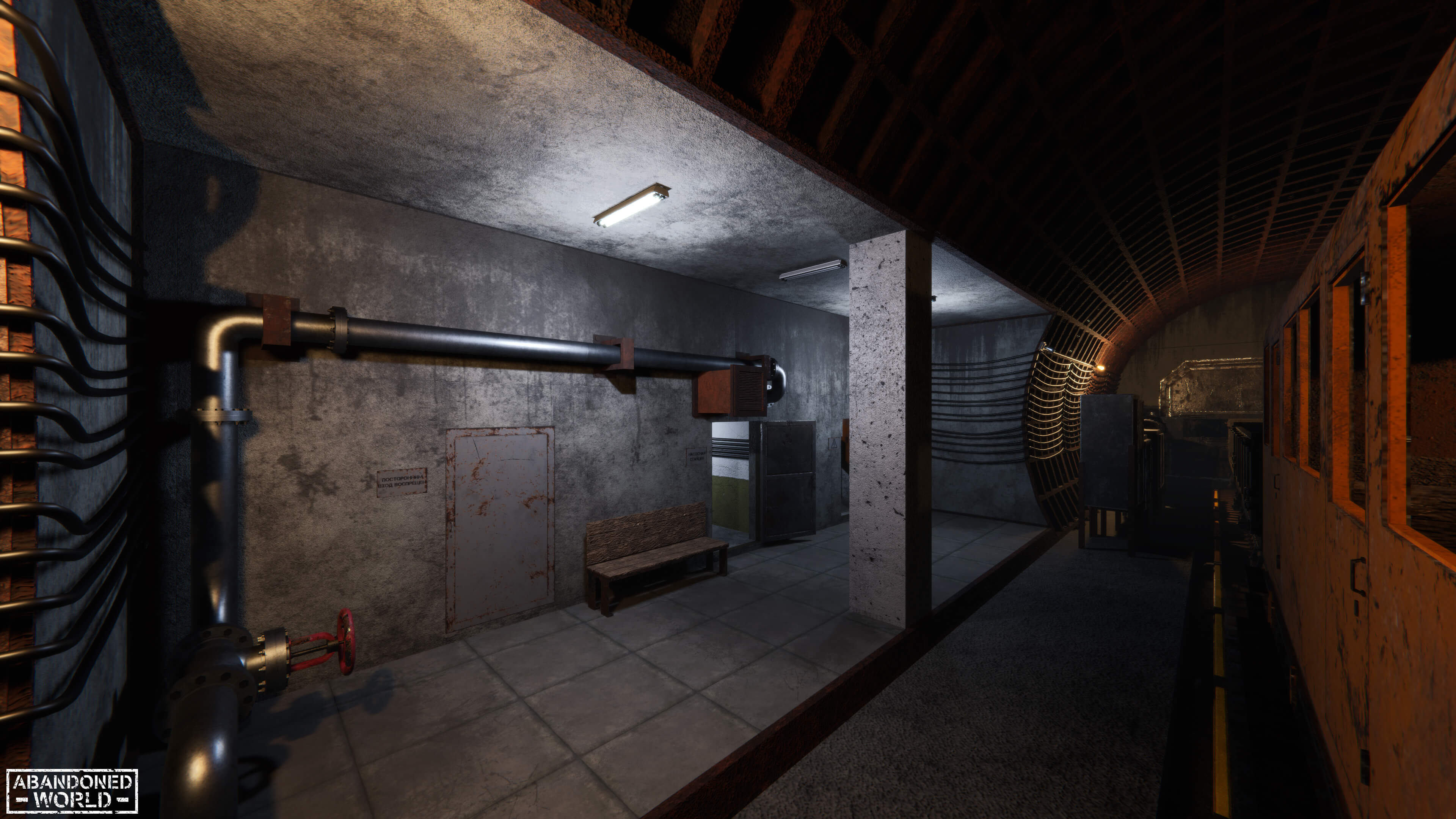 Modular Subway Tunnels by Abandoned World