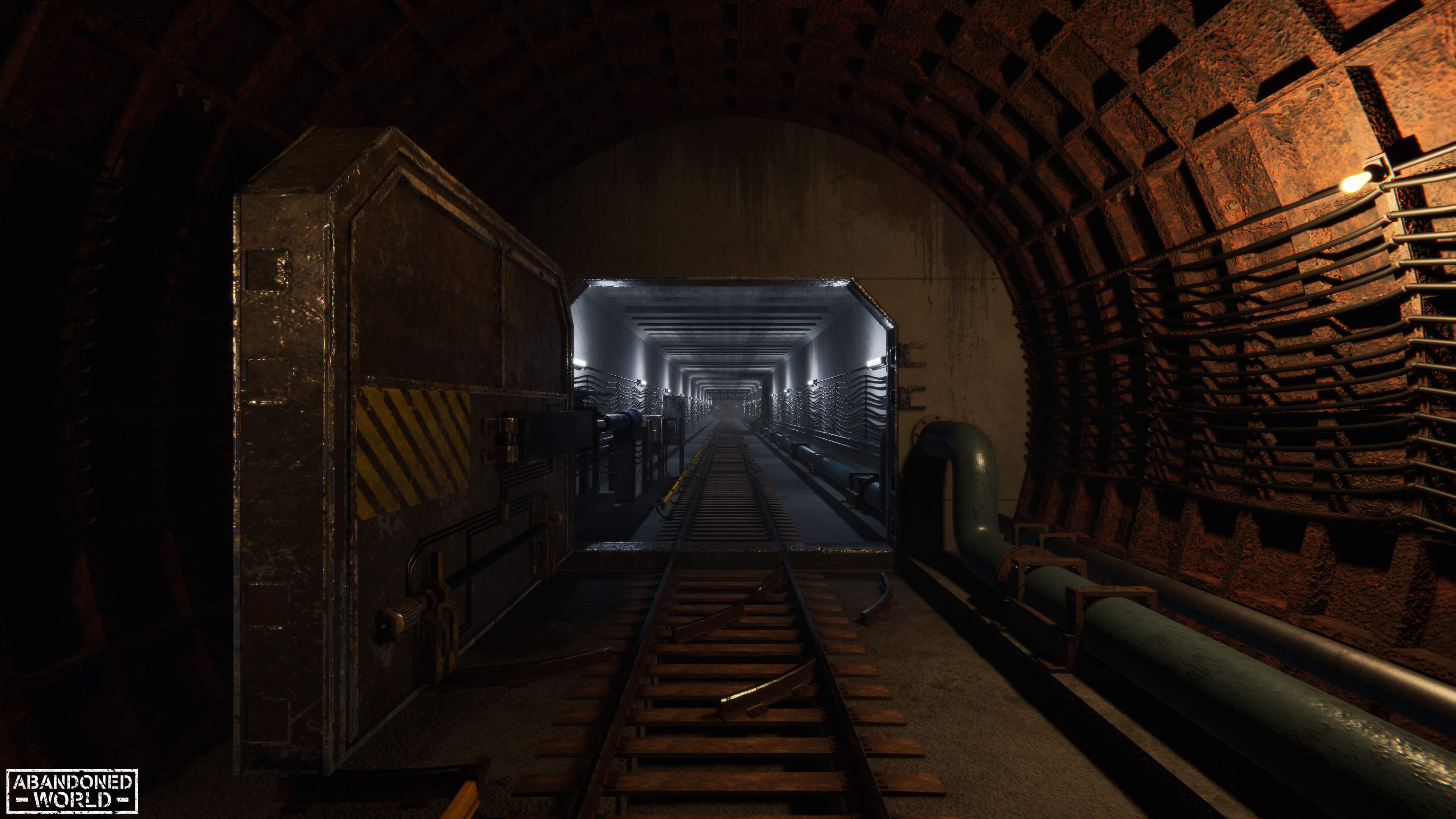 Modular Subway Tunnels for Unity - 3D Model by Abandoned World