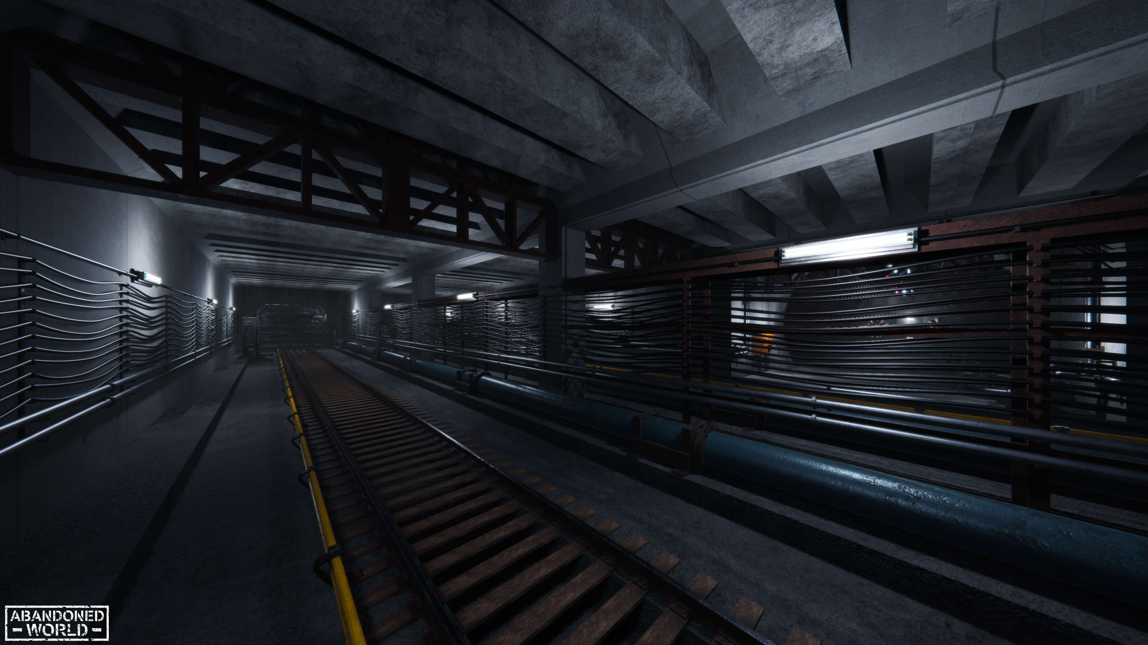 Modular Subway Tunnels for Unity - 3D Model by Abandoned World