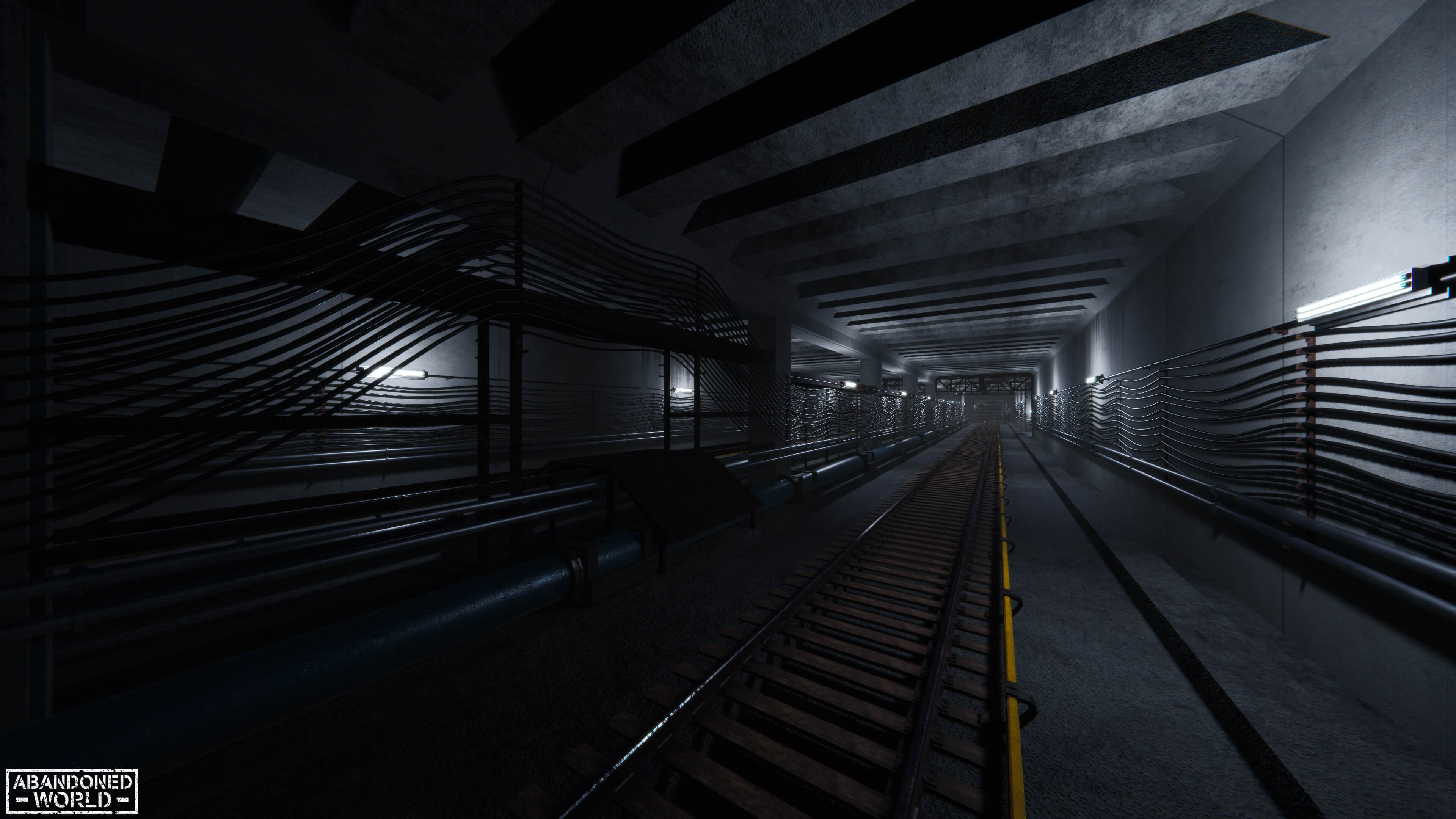 Modular Subway Tunnels for Unity - 3D Model by Abandoned World
