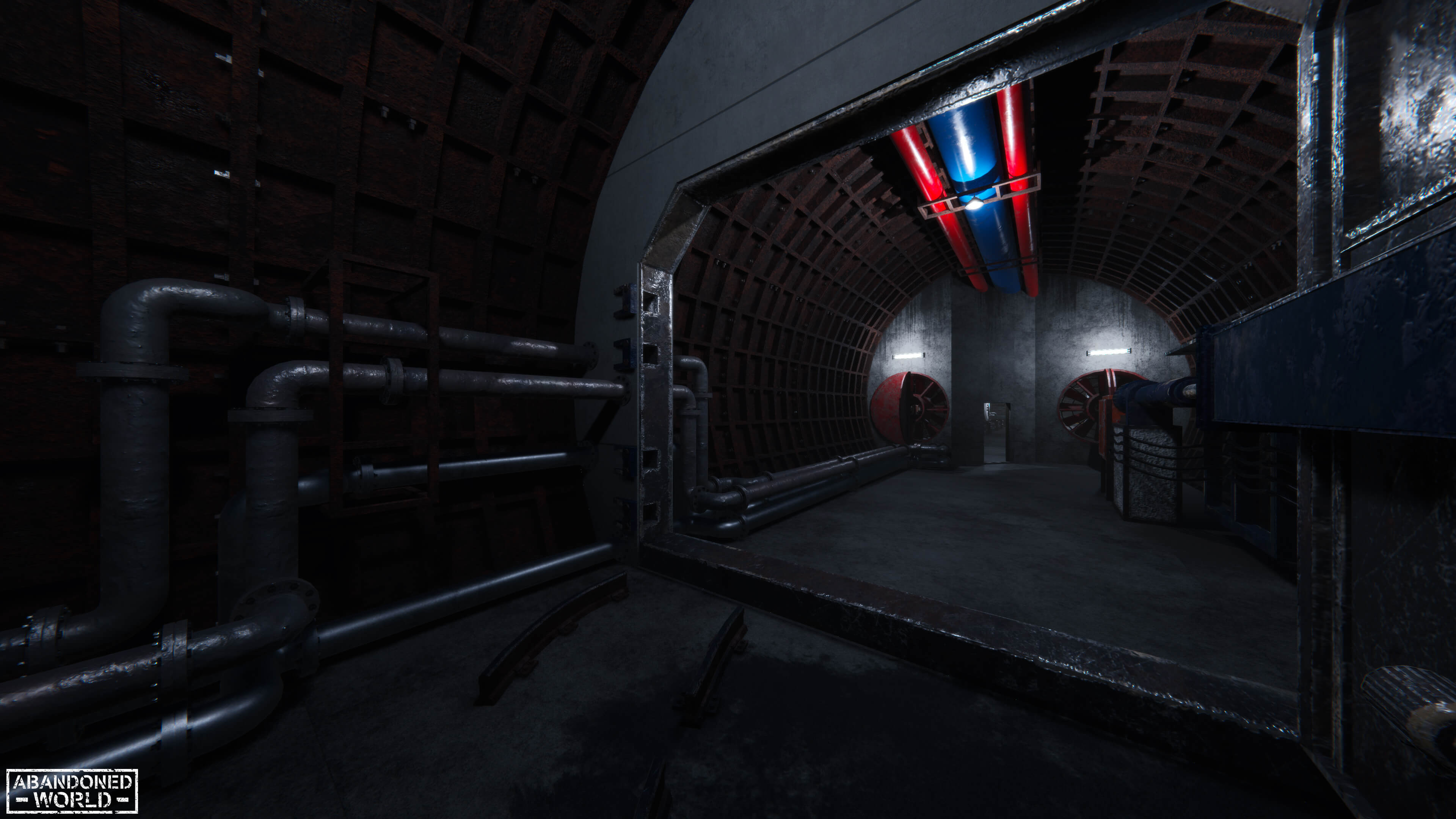 Modular Subway Tunnels for Unity - 3D Model by Abandoned World