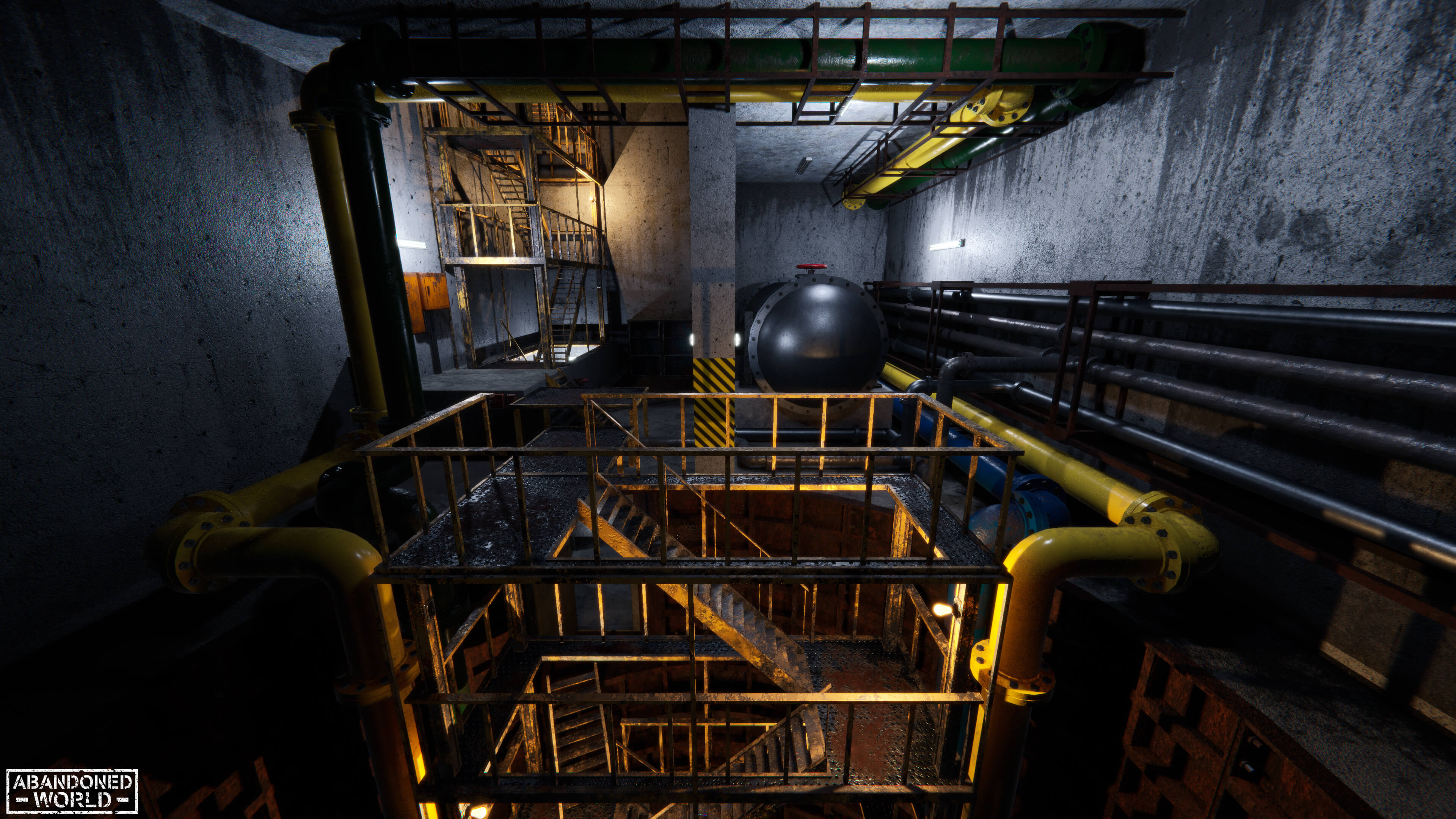 Modular Subway Tunnels for Unity - 3D Model by Abandoned World