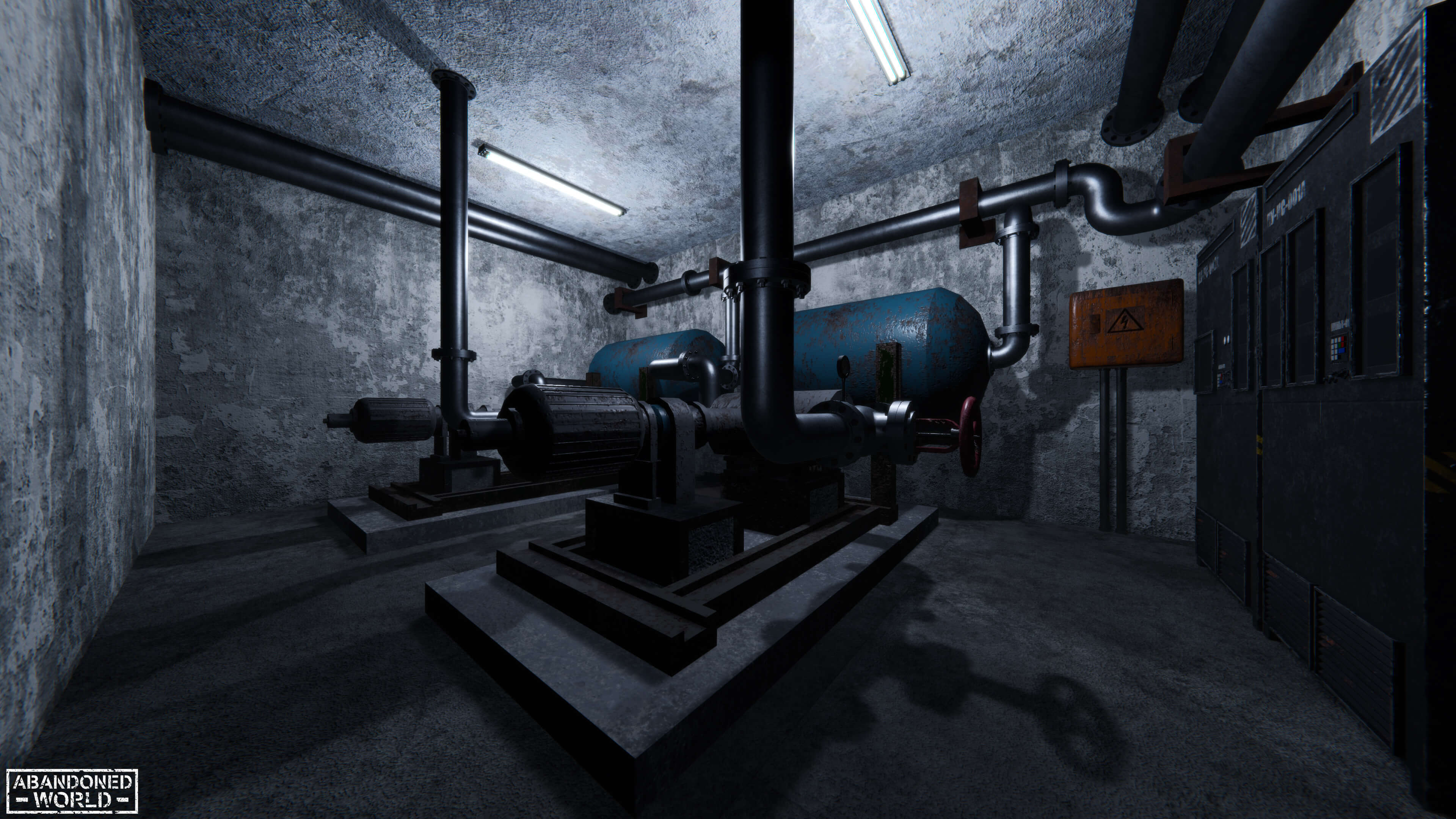 Modular Subway Tunnels for Unity - 3D Model by Abandoned World