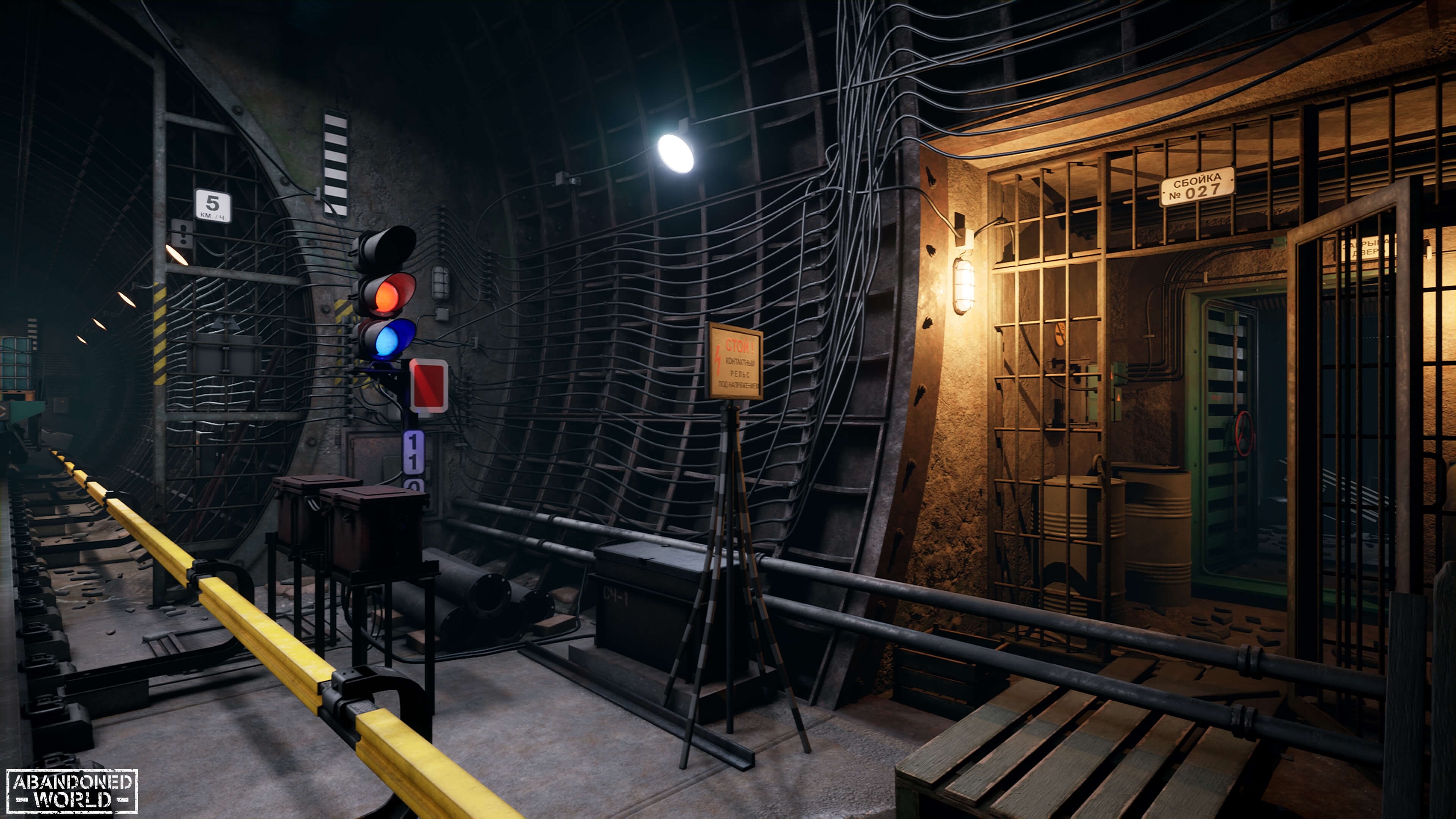 Modular Underground Tunnels - 3D Model by Abandoned World