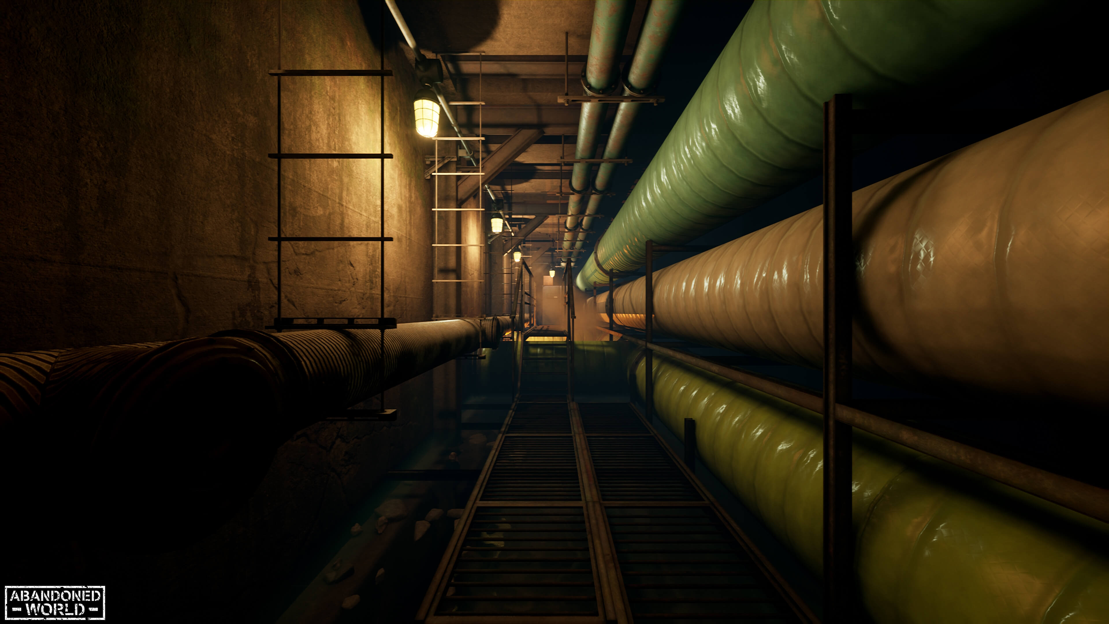 Modular Underground Tunnels - 3D Model by Abandoned World