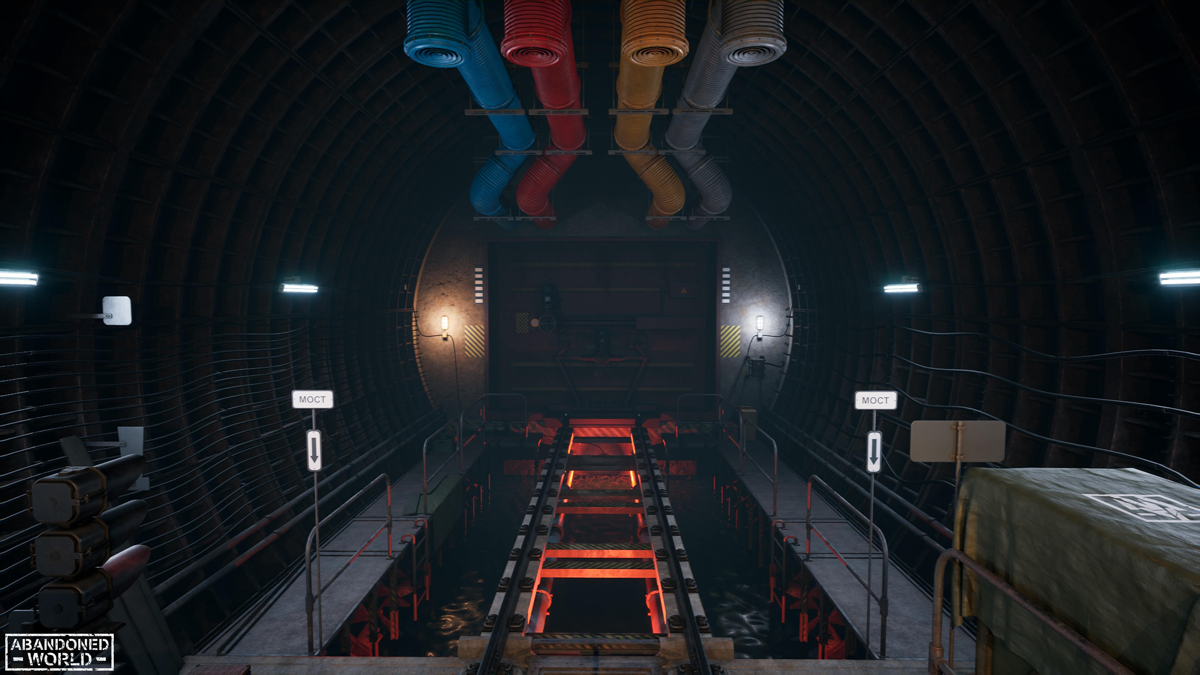 Modular Underground Tunnels - 3D Model by Abandoned World