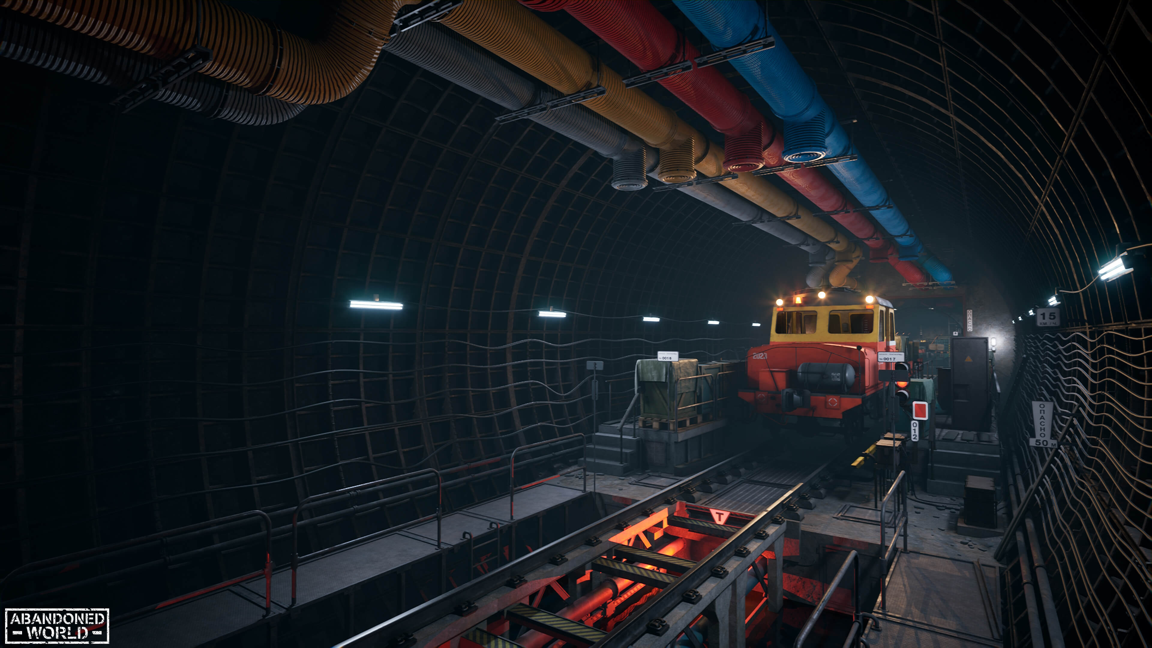 Modular Underground Tunnels - 3D Model by Abandoned World