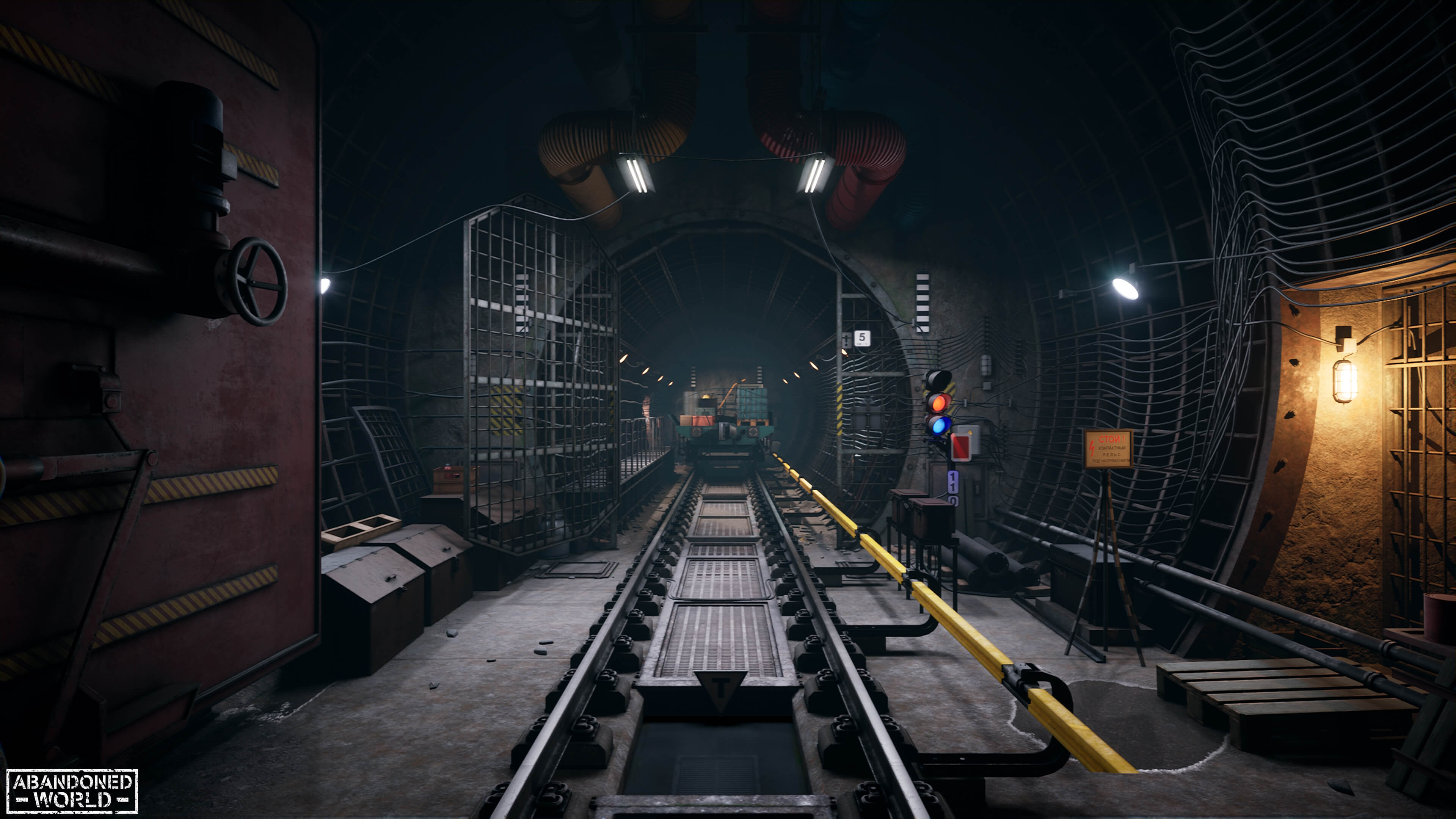 Modular Underground Tunnels - 3D Model by Abandoned World