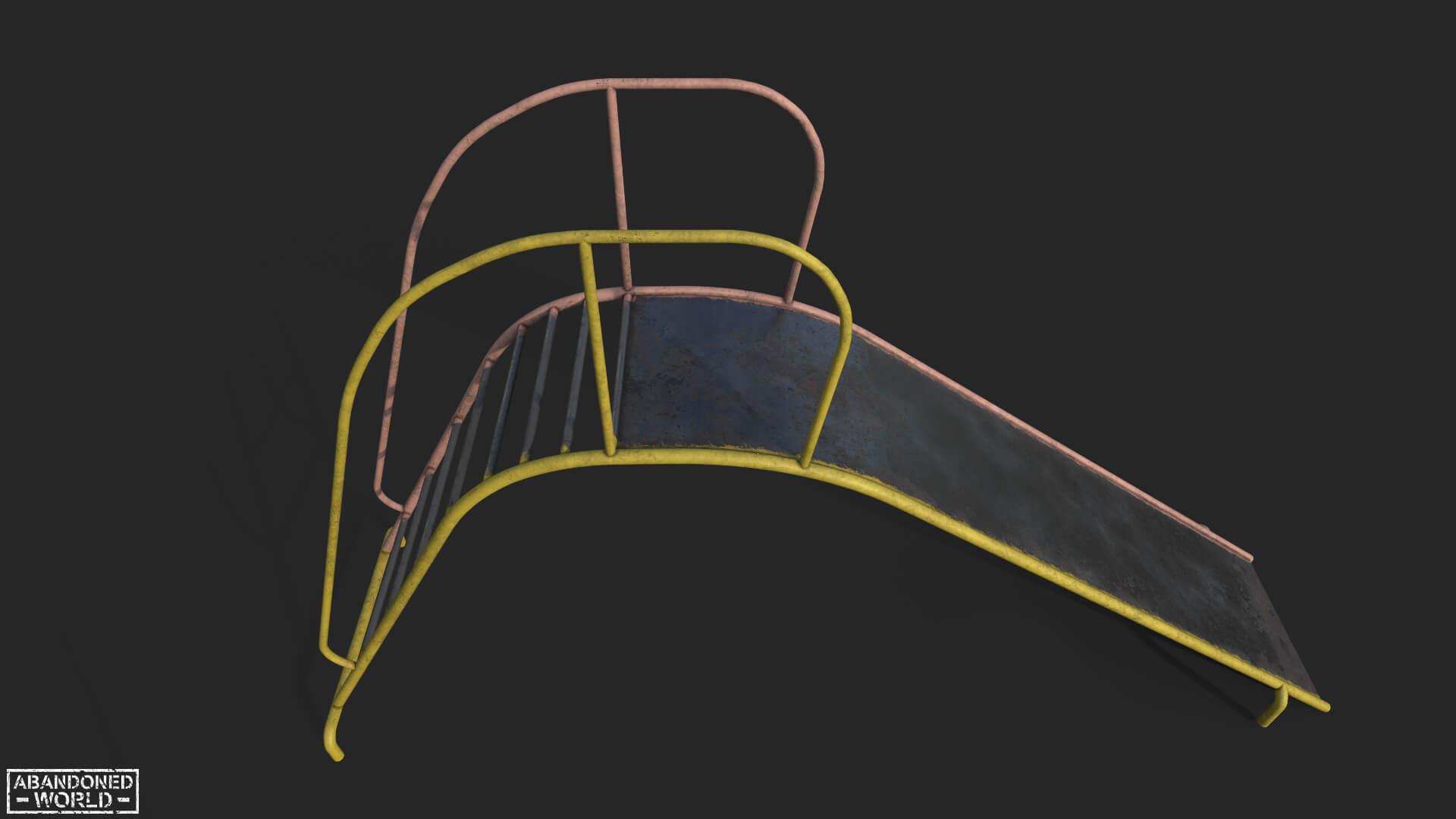 Old Playground Props Set Vol.4 - 3D Model by Abandoned World