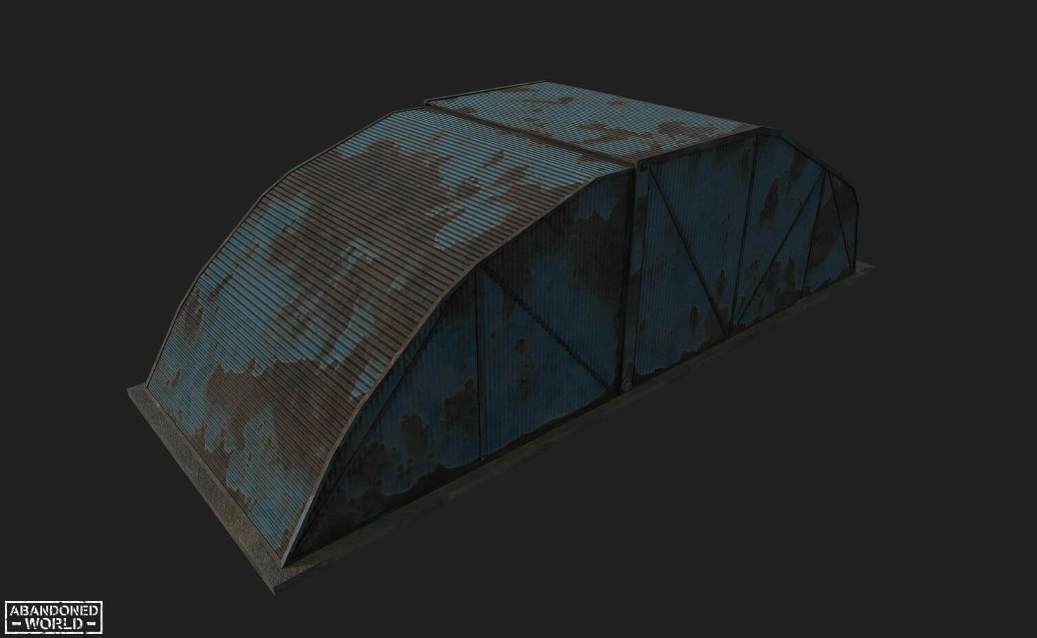 Old Small Buildings for UE4 & Unity - 3D Model by Abandoned World