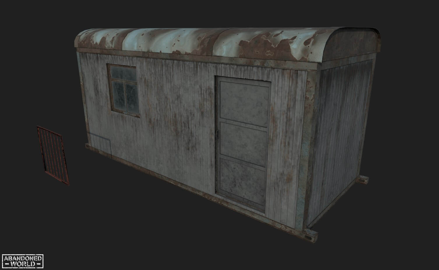 Old Small Buildings for UE4 & Unity - 3D Model by Abandoned World