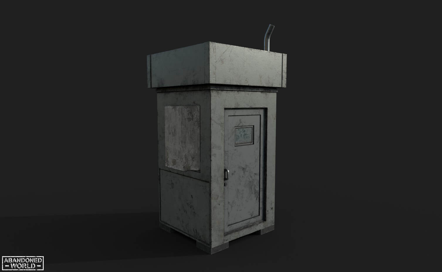 Old Small Buildings for UE4 & Unity - 3D Model by Abandoned World