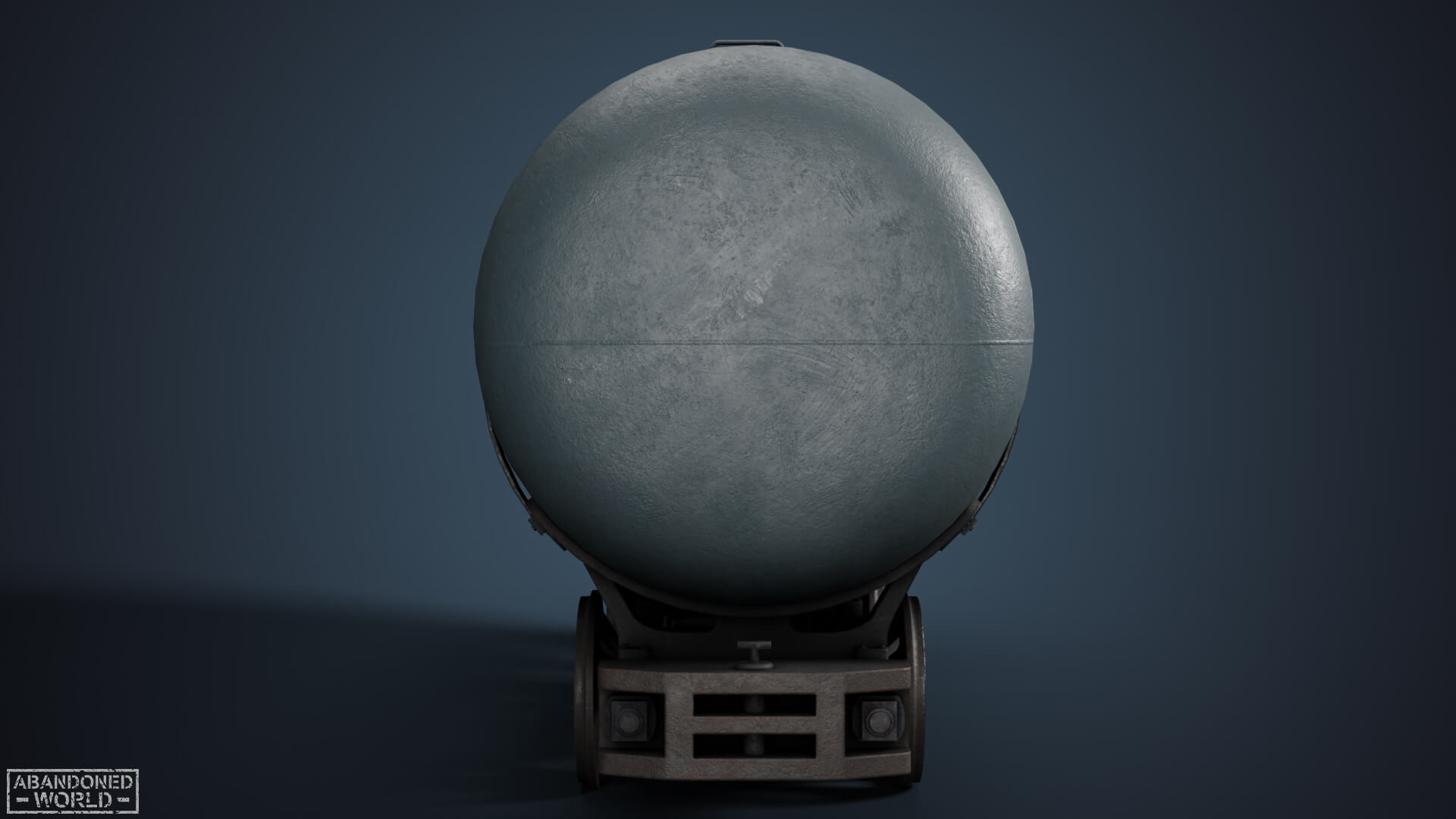 Railroad Platform & Cistern - 3D Model by Abandoned World