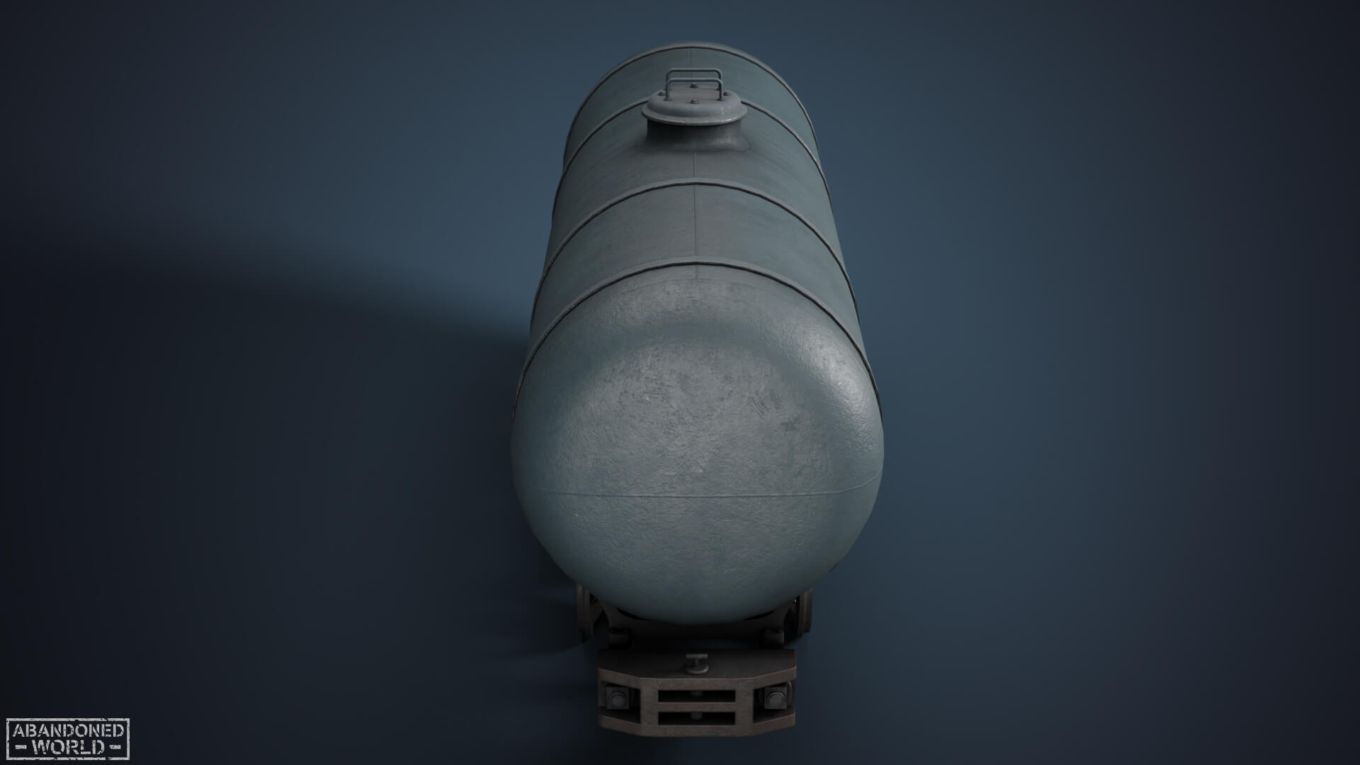 Railroad Platform & Cistern - 3D Model by Abandoned World