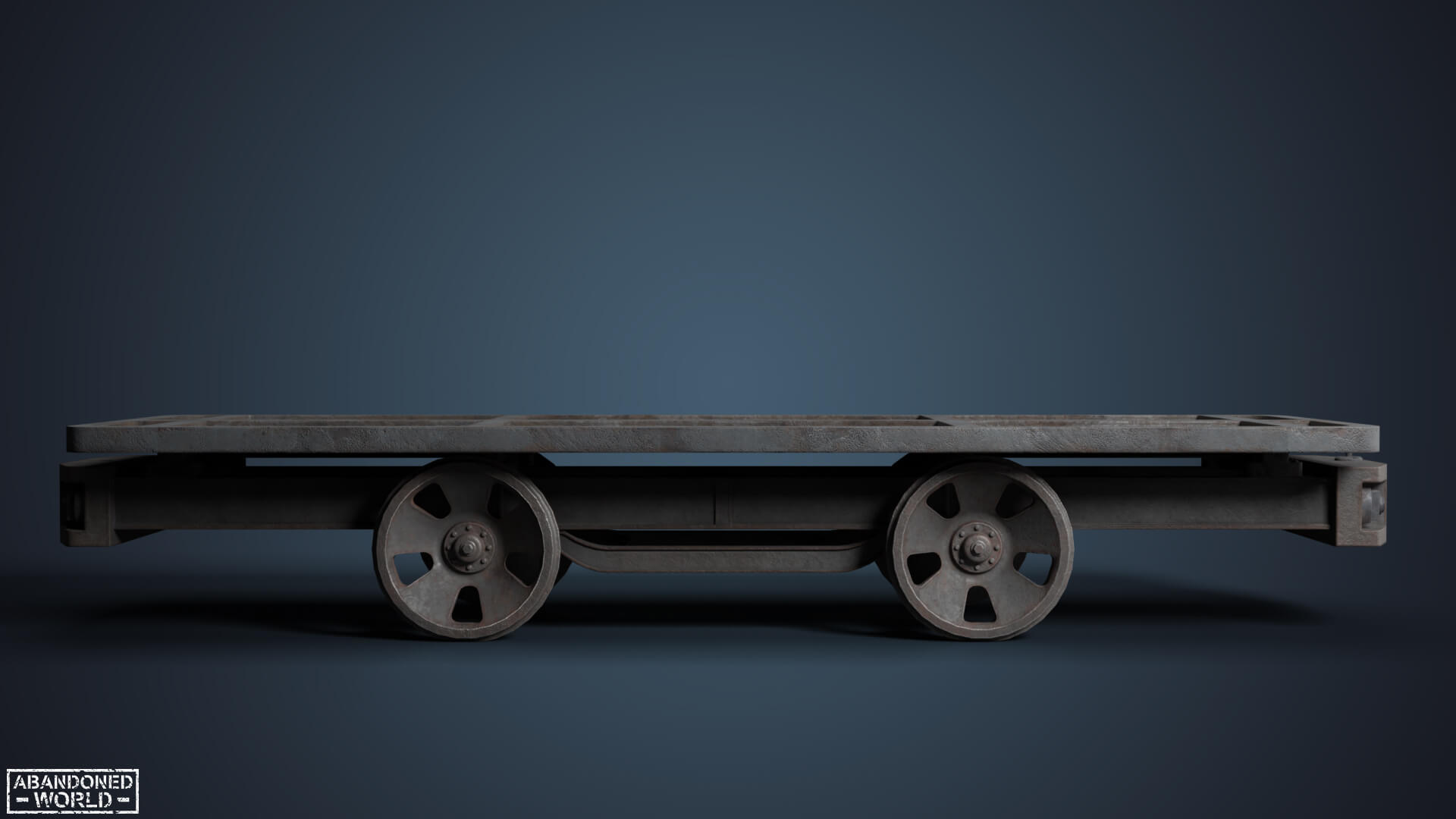 Railroad Platform & Cistern - 3D Model by Abandoned World