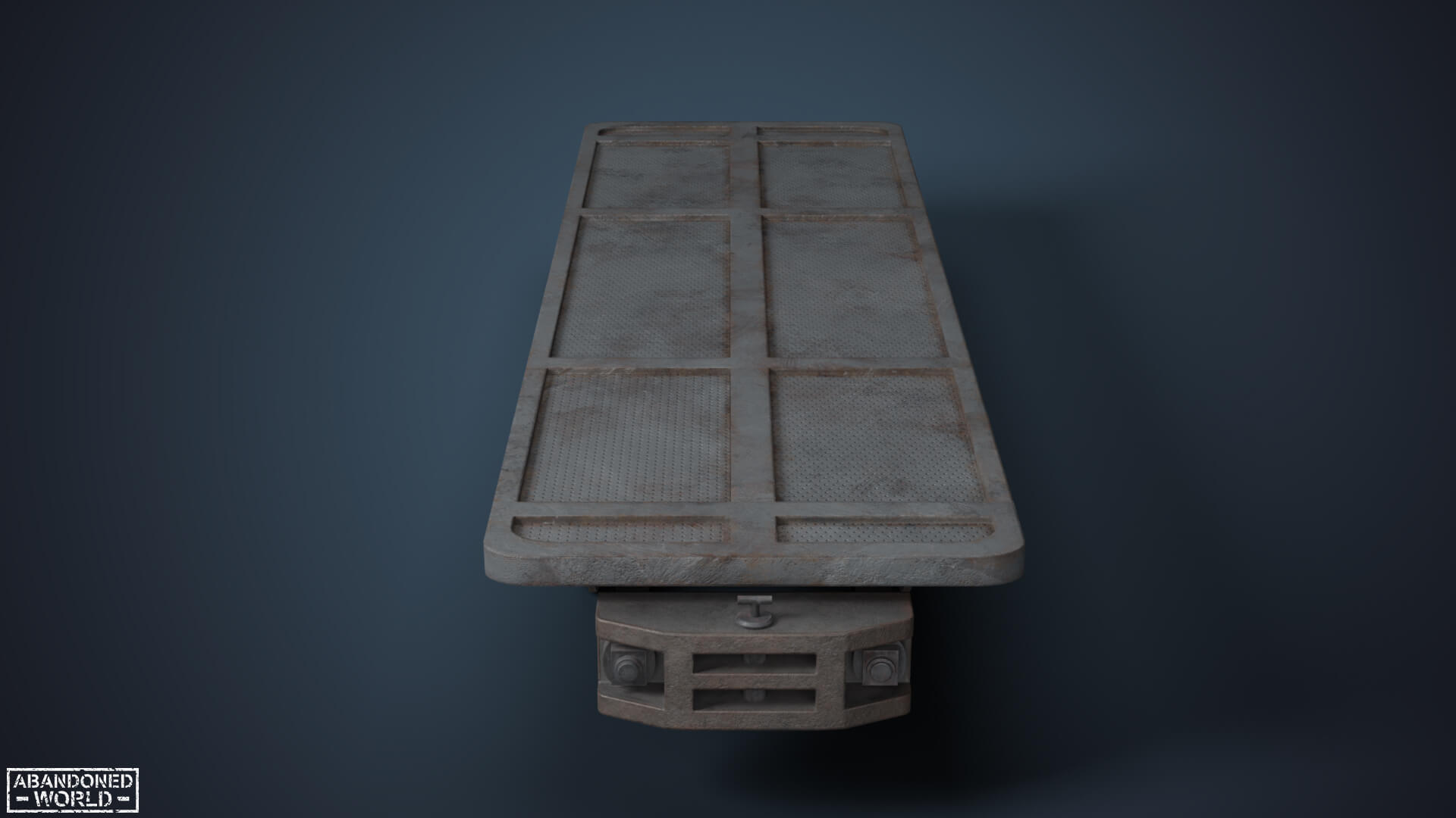 Railroad Platform & Cistern - 3D Model by Abandoned World