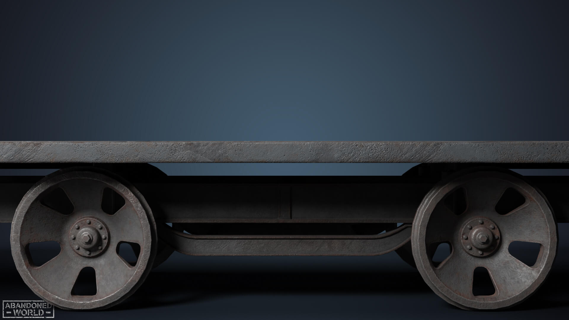 Railroad Platform & Cistern - 3D Model by Abandoned World