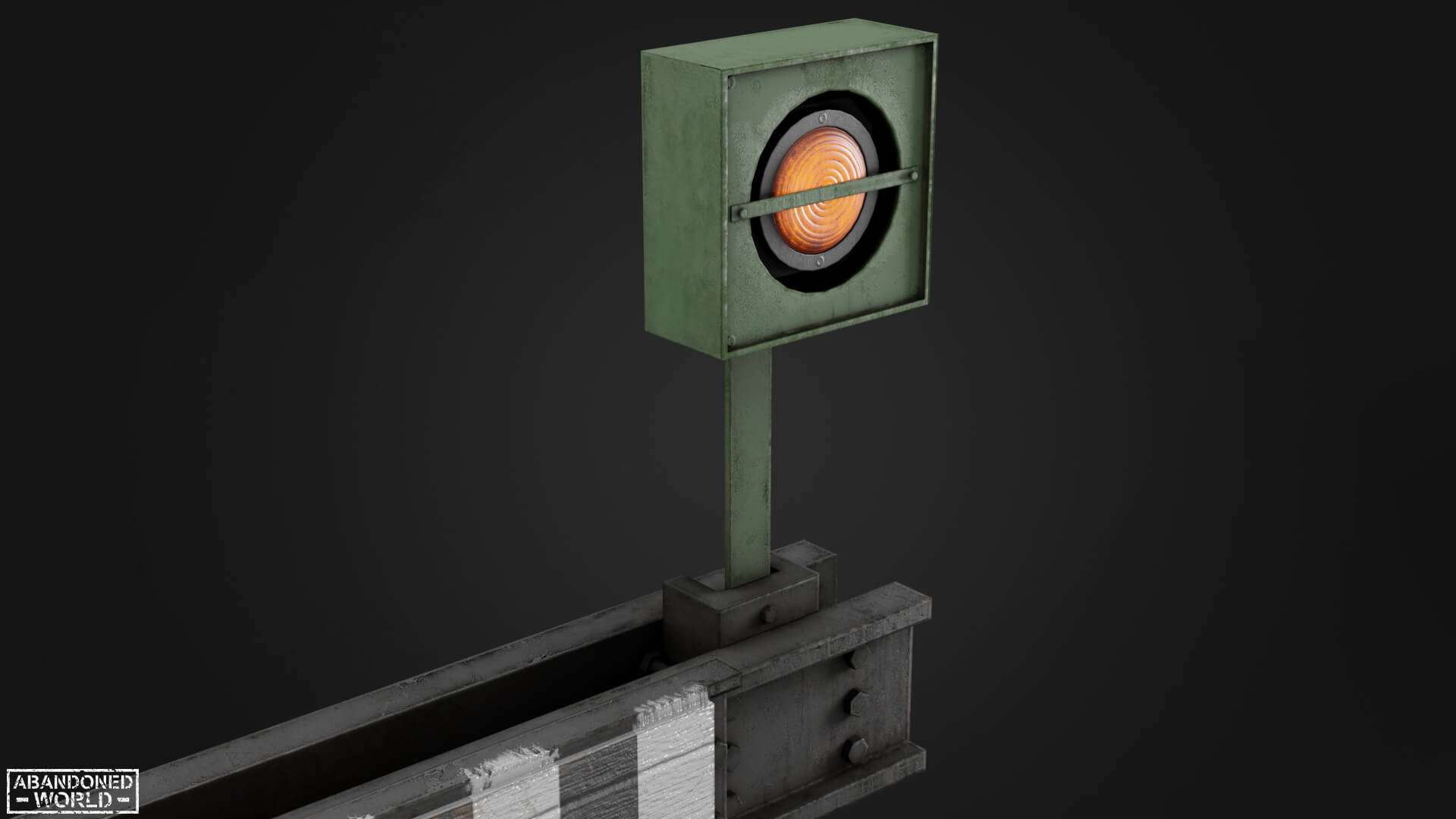 Railway Buffer Stop 3d Model By Abandoned World