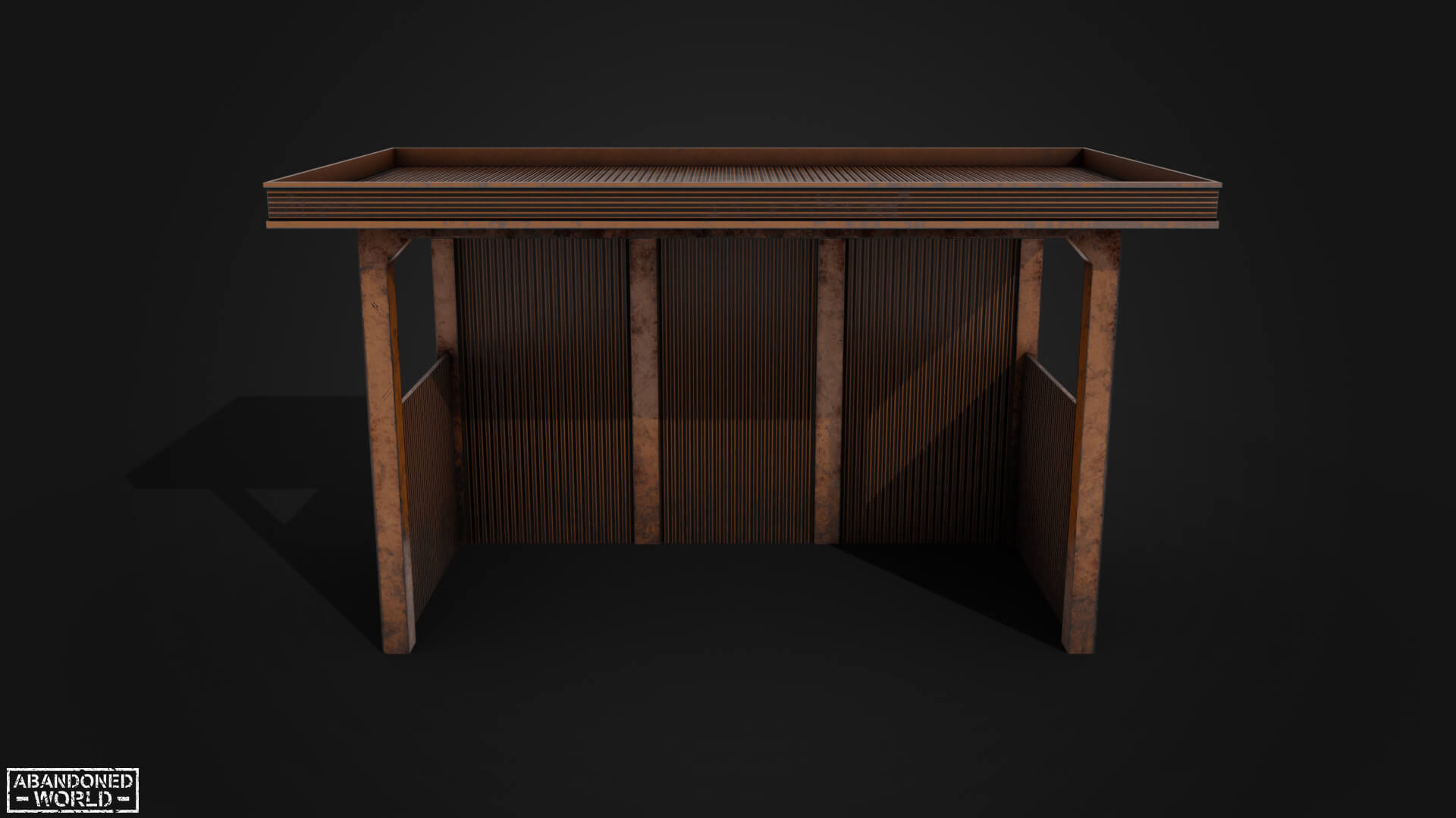 Soviet Bus Stops - 3D Model by Abandoned World