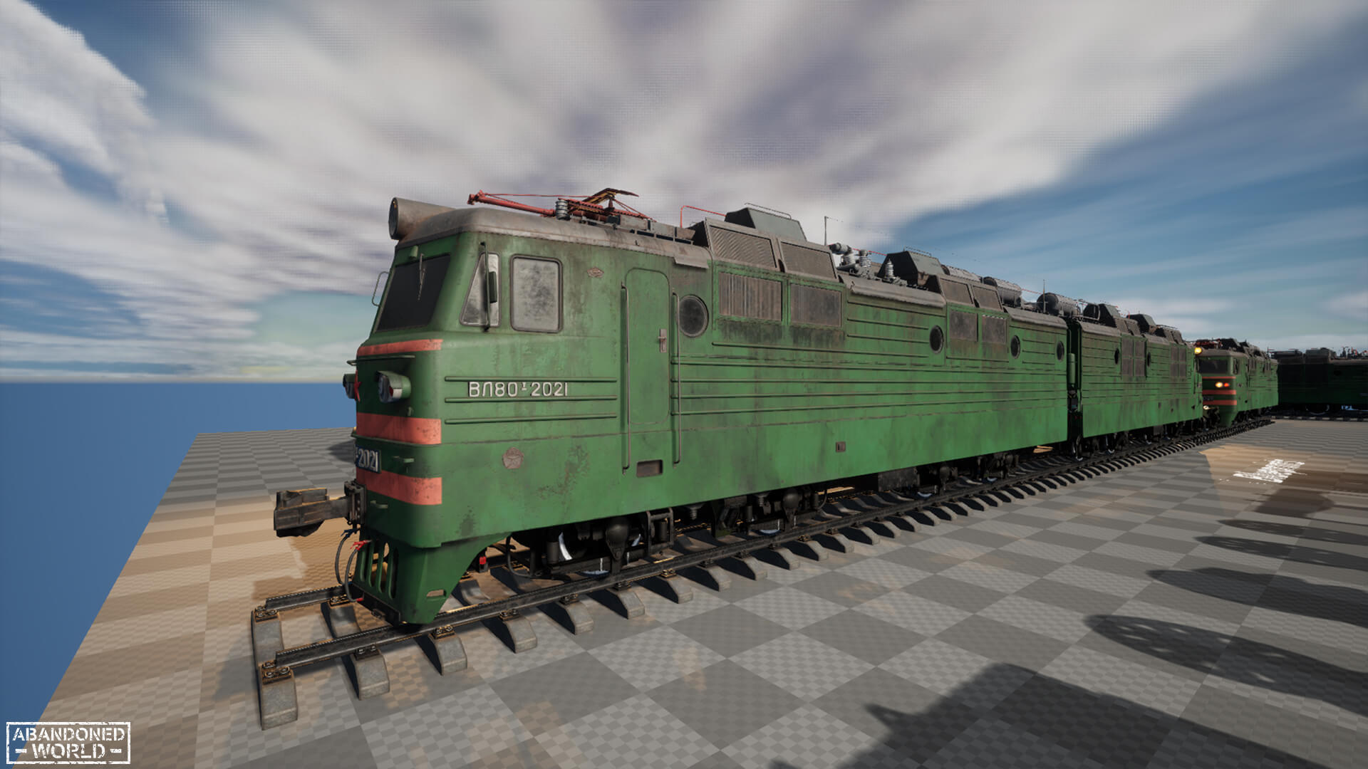 Soviet Electric Locomotive for UE - 3D Model by Abandoned World