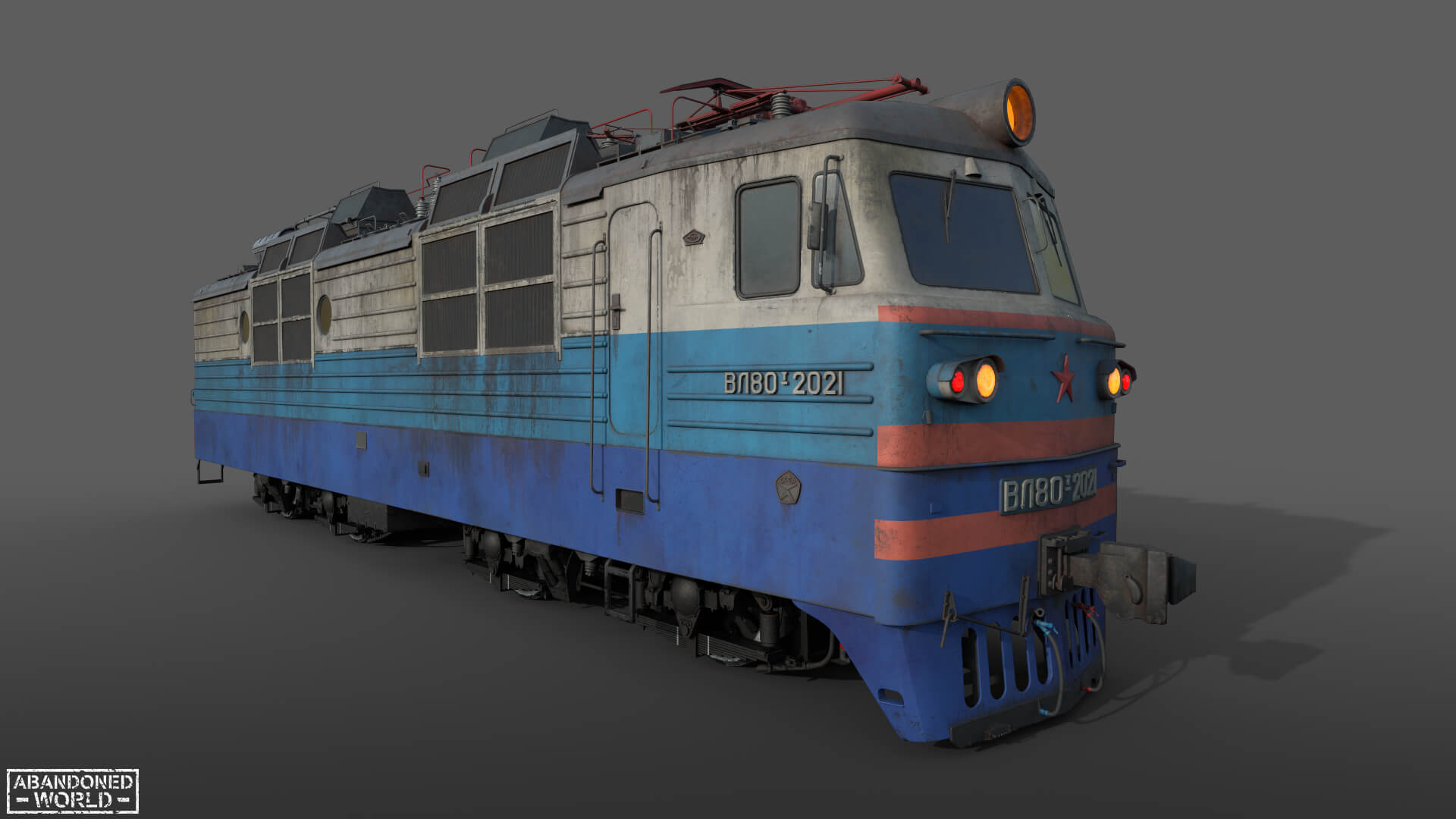 Soviet Electric Locomotive for UE - 3D Model by Abandoned World