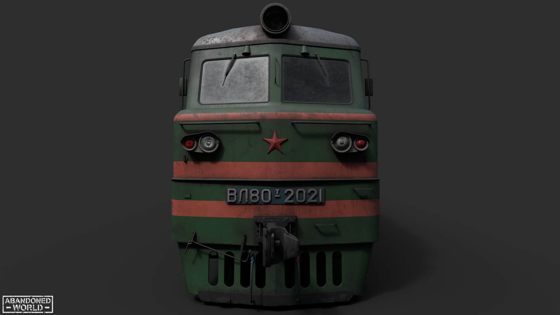 Soviet Electric Locomotive VL80T - 2021 3D Model by Abandoned World