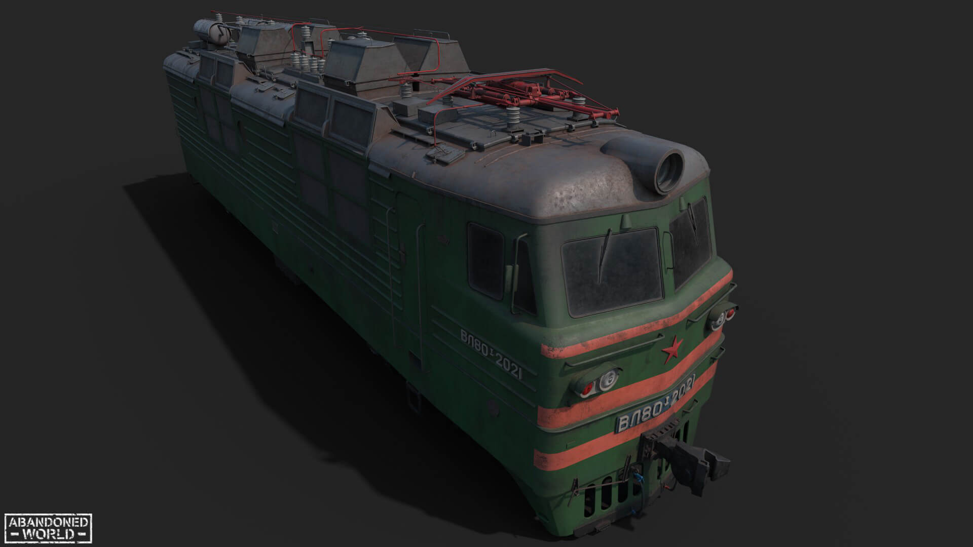 Soviet Electric Locomotive VL80T - 2021 3D Model by Abandoned World