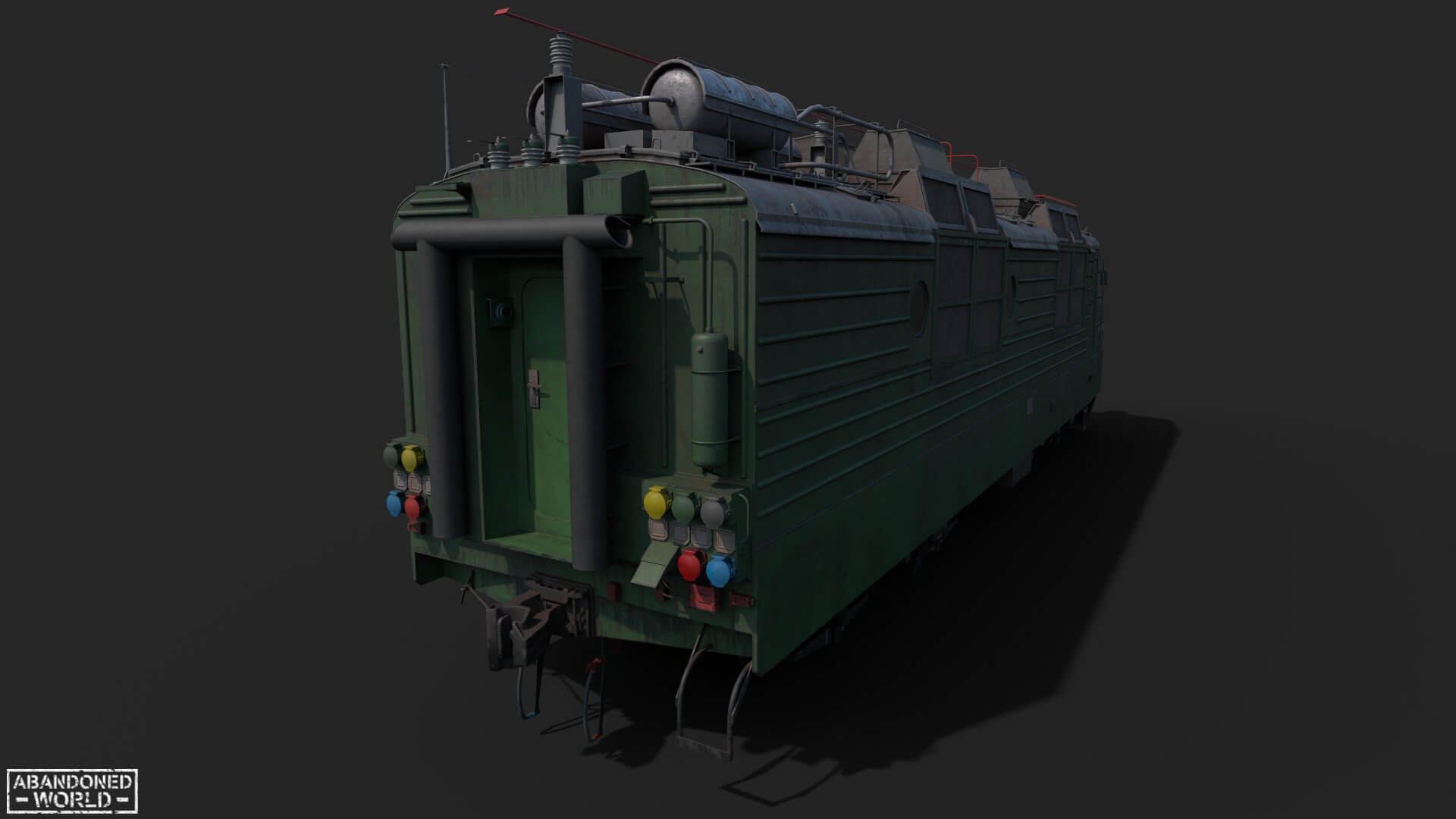 Soviet Electric Locomotive VL80T - 2021 3D Model by Abandoned World