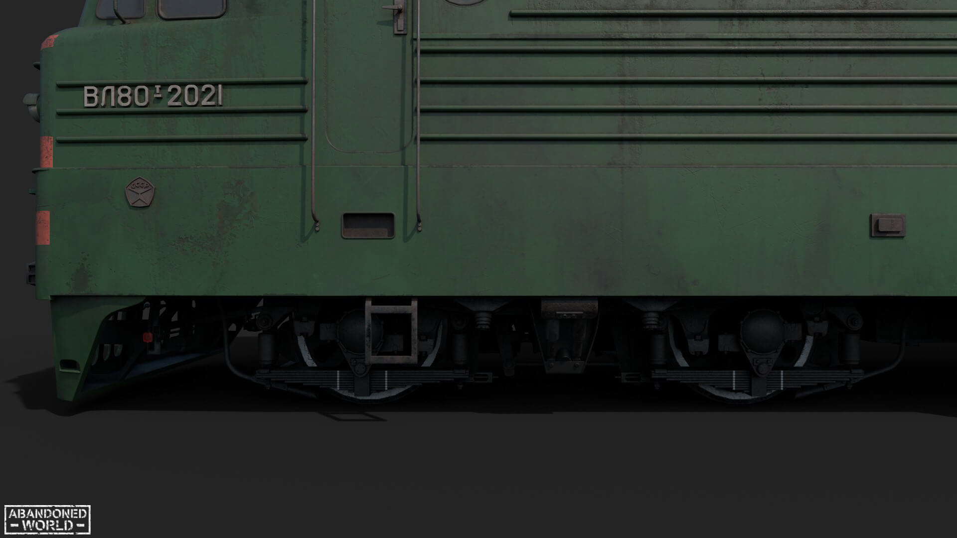 Soviet Electric Locomotive VL80T - 2021 3D Model by Abandoned World