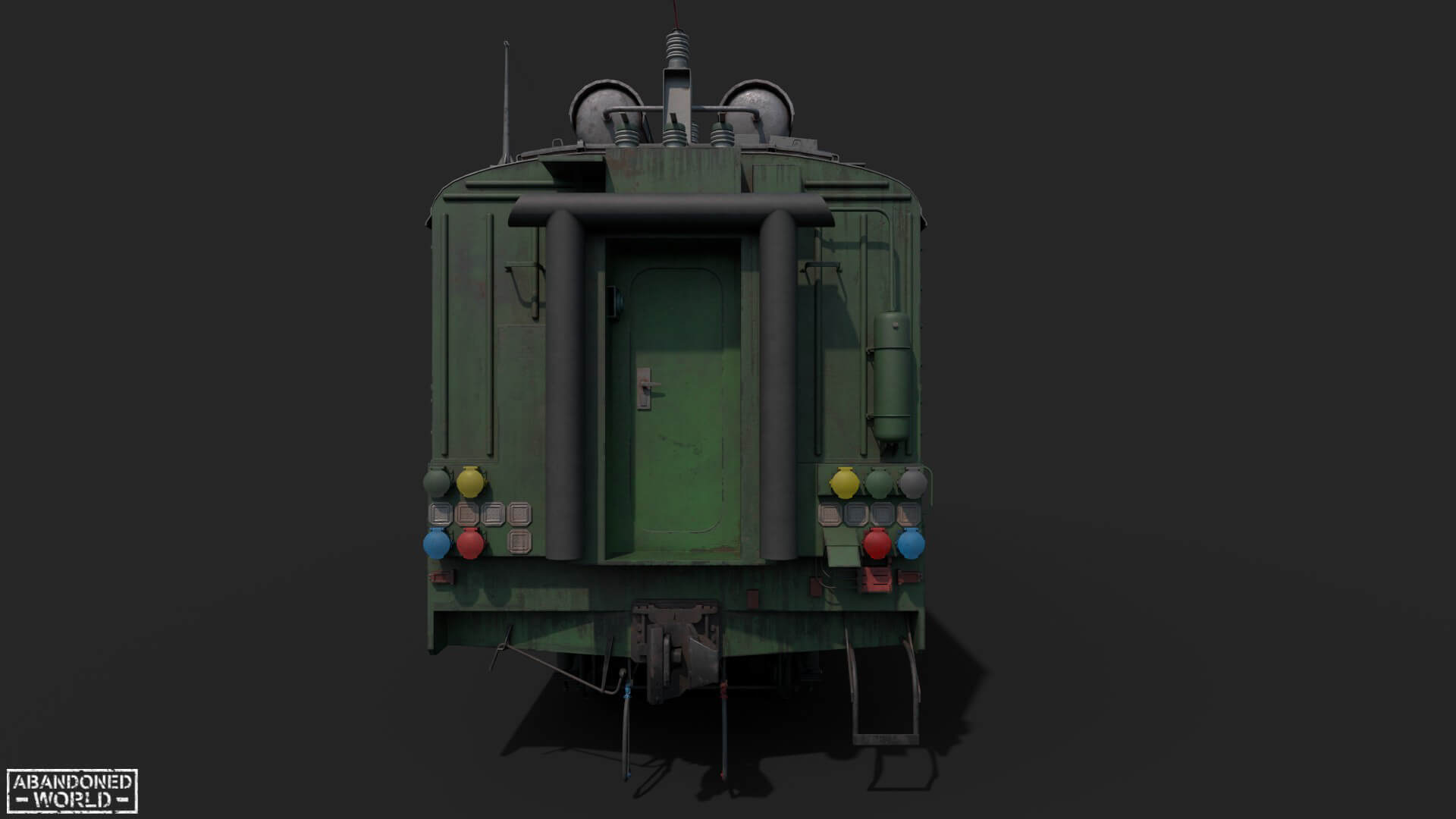 Soviet Electric Locomotive VL80T - 2021 3D Model by Abandoned World