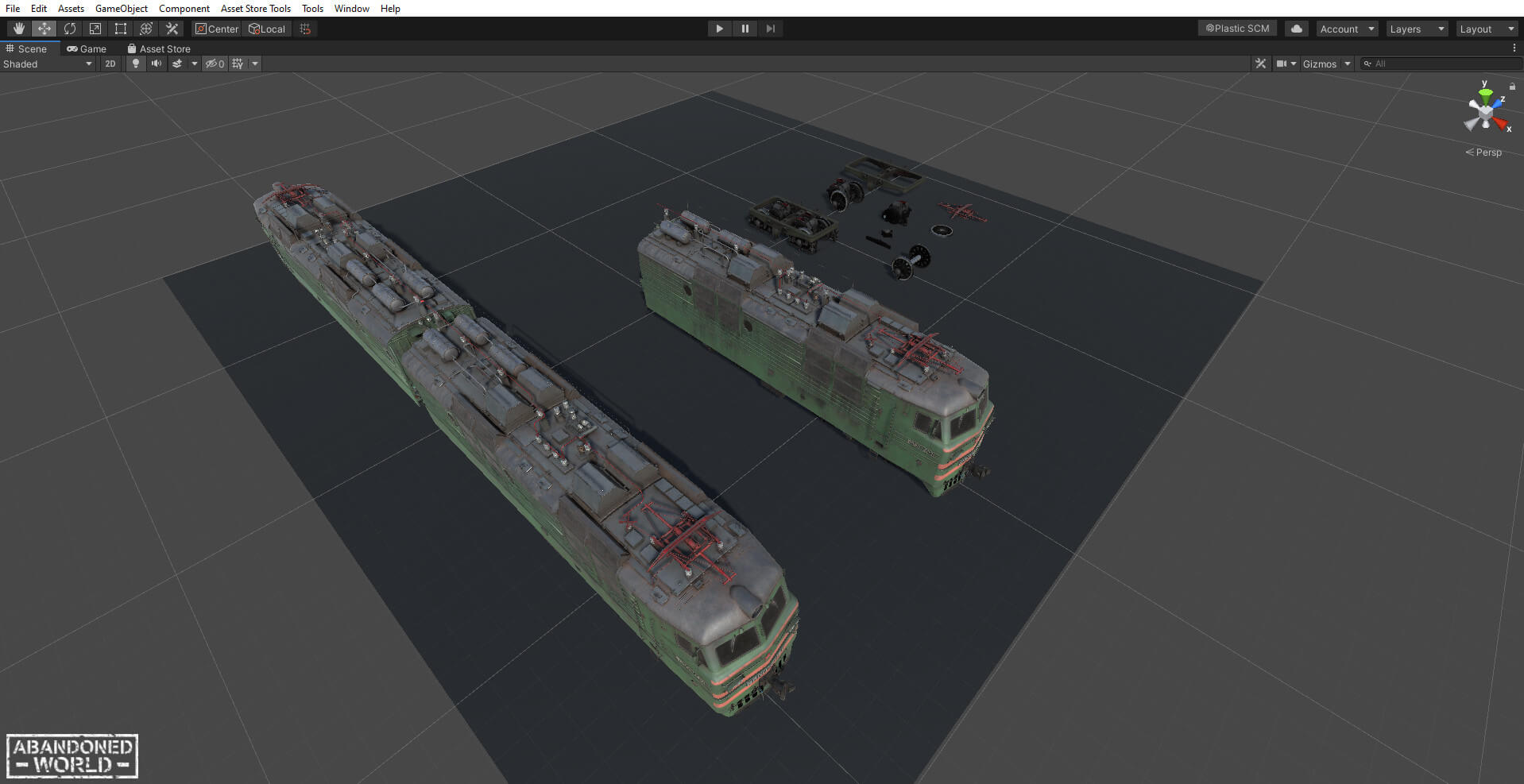 Soviet Electric Locomotive VL80T - 2021 3D Model by Abandoned World