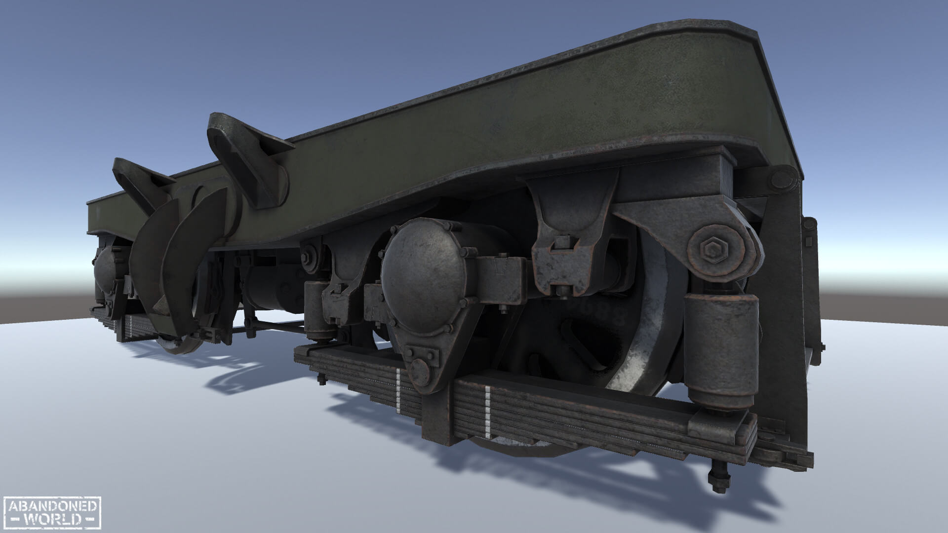 Soviet Electric Locomotive VL80T - 2021 3D Model by Abandoned World