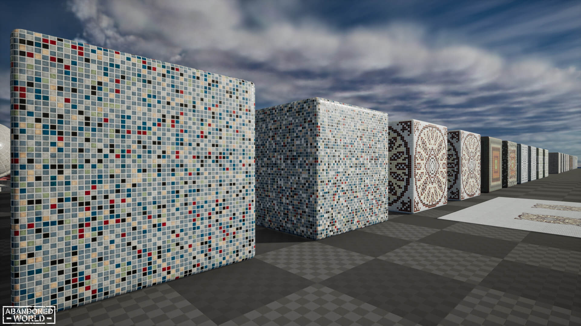 Soviet Mosaics Pack for UE4 & Unity by Abandoned World