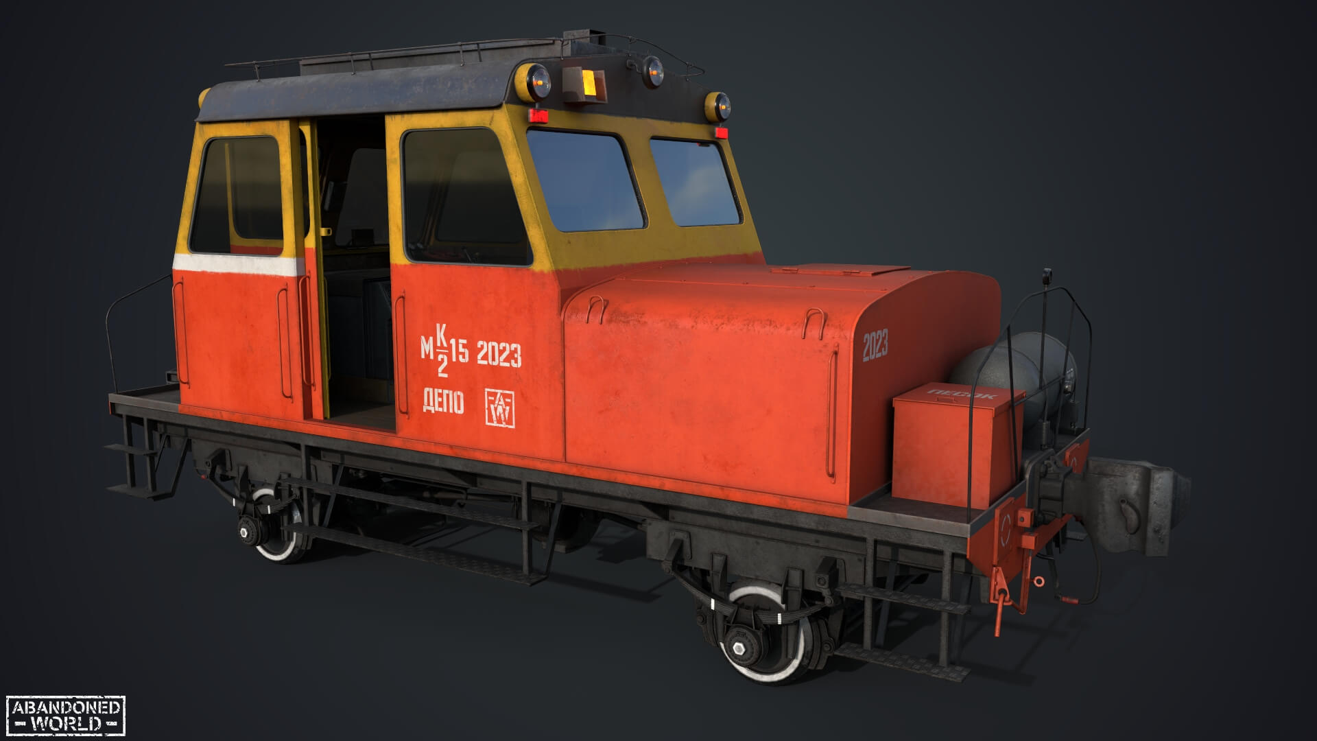 Soviet Railroad Trolley MK2-15 Bundle by Abandoned World