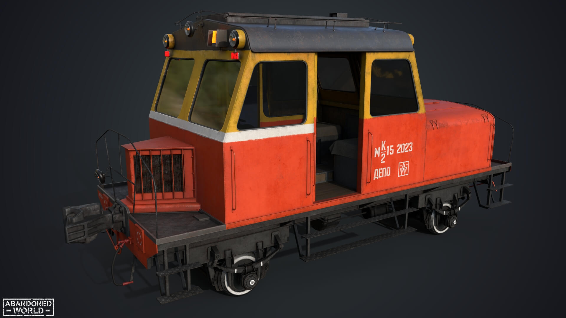 Soviet Railroad Trolley MK2-15 Bundle by Abandoned World