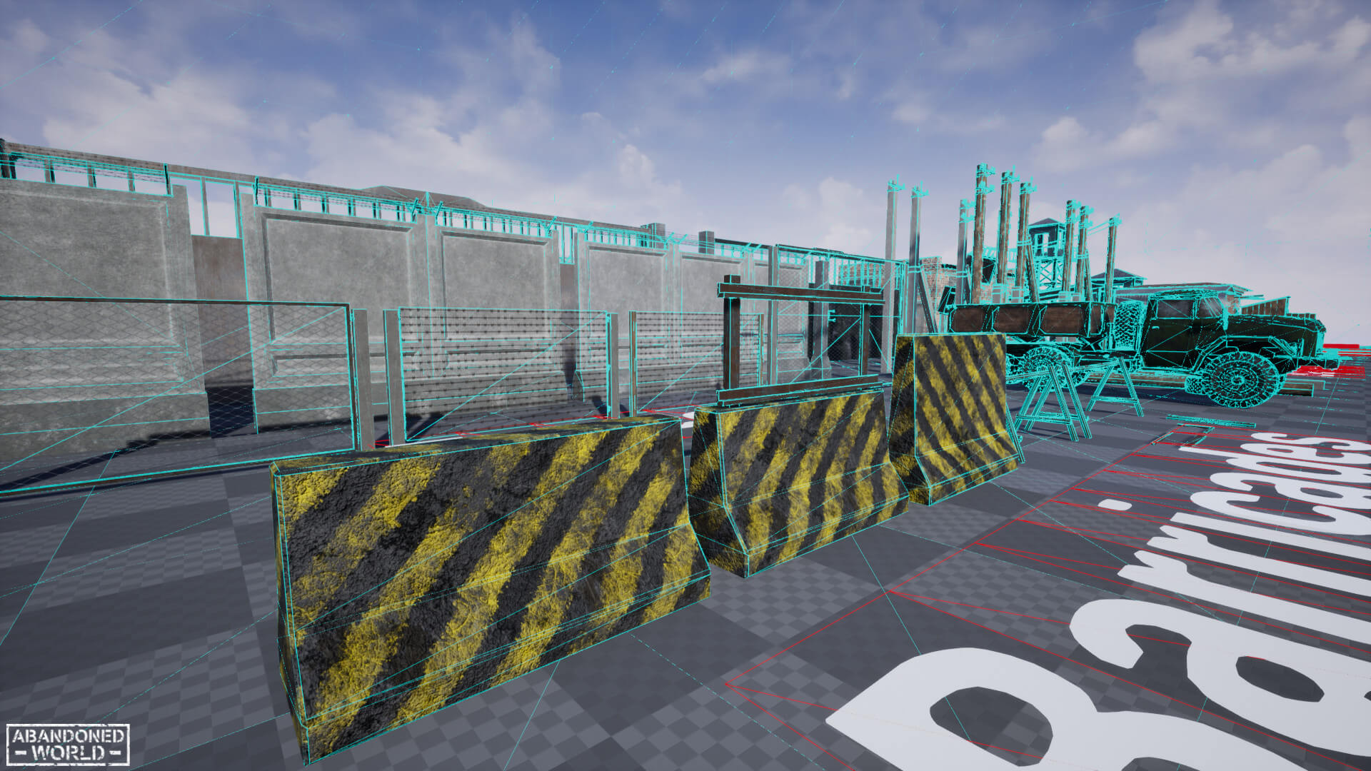 Street Props Pack for UE - 3D Model by Abandoned World