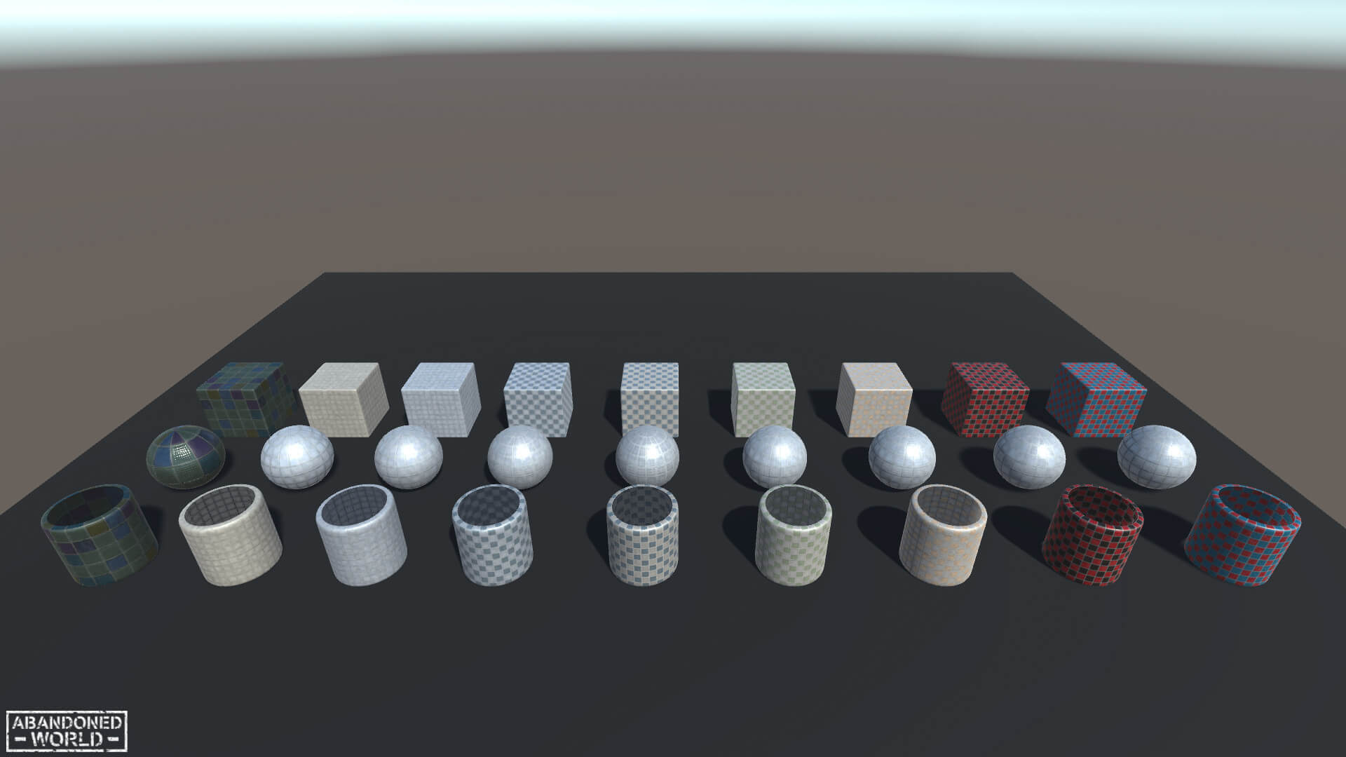 Tile Materials Pack - 3D Material or Shader by Abandoned World